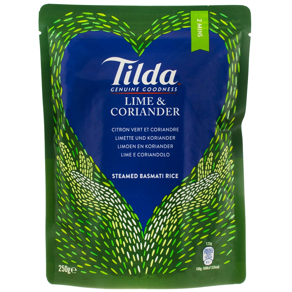 Tilda | Orez basmati cu lime si coriandru 250g | Mega-image