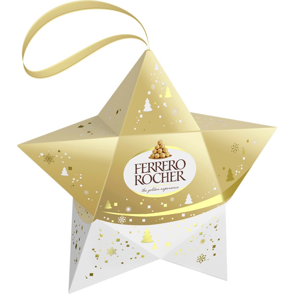 Ferrero Rocher | Praline de ciocolata in forma de stea 37.5g | Mega-image