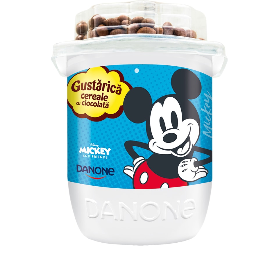 Danone Disney | Gustarica cu fulgi de ciocolata 107g | Mega-image