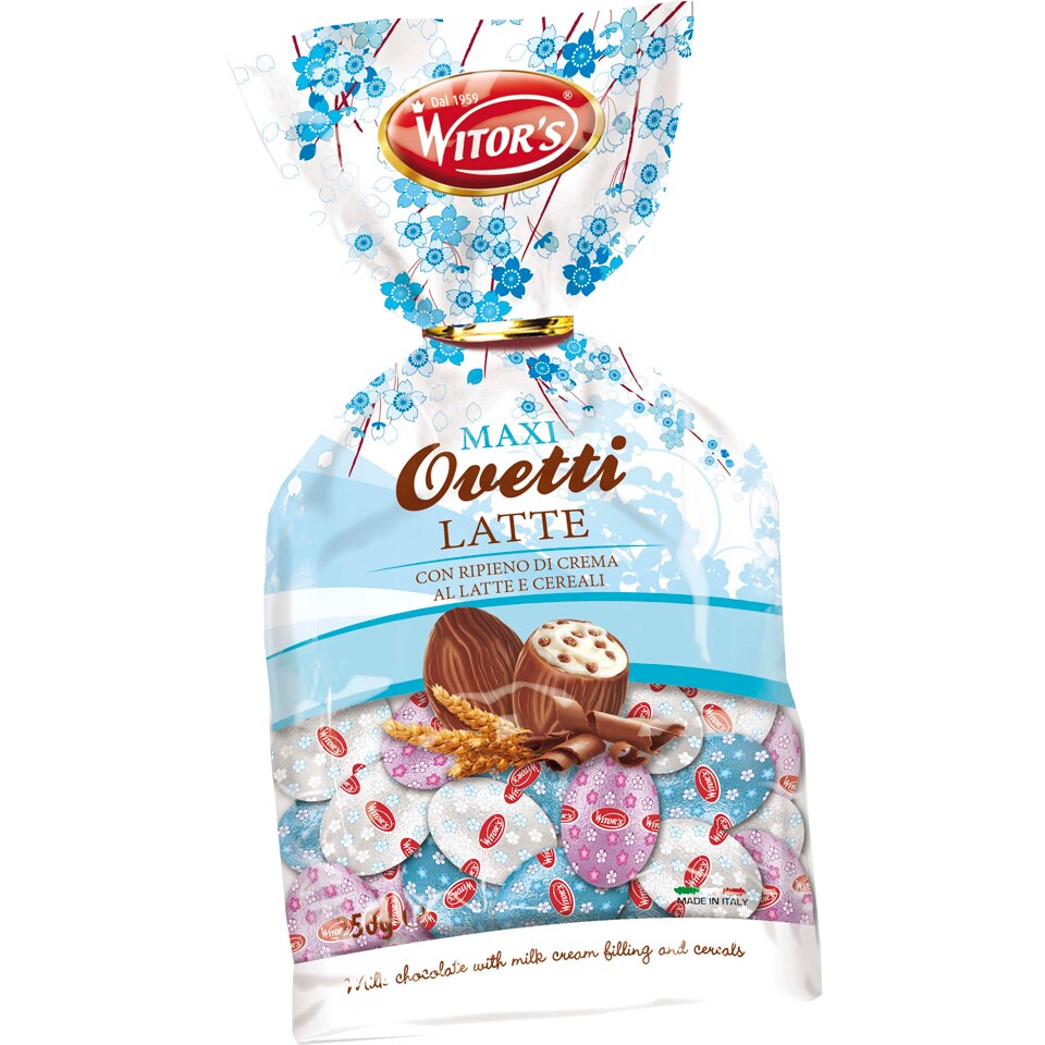 Witor | Oua de ciocolata cu lapte 250g | Mega-image