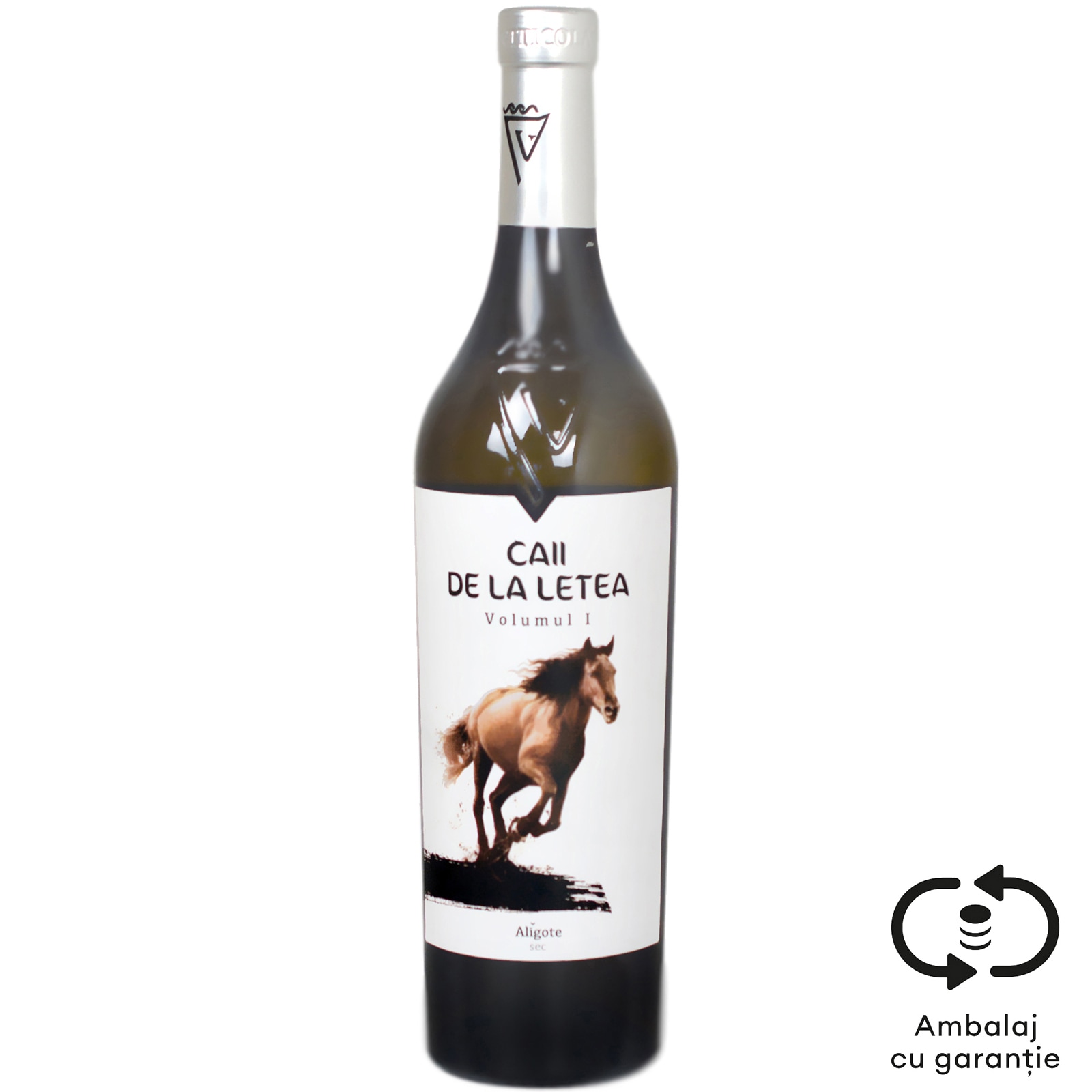 Caii de la Letea | Vin alb sec Aligote 0.75L | Mega-image