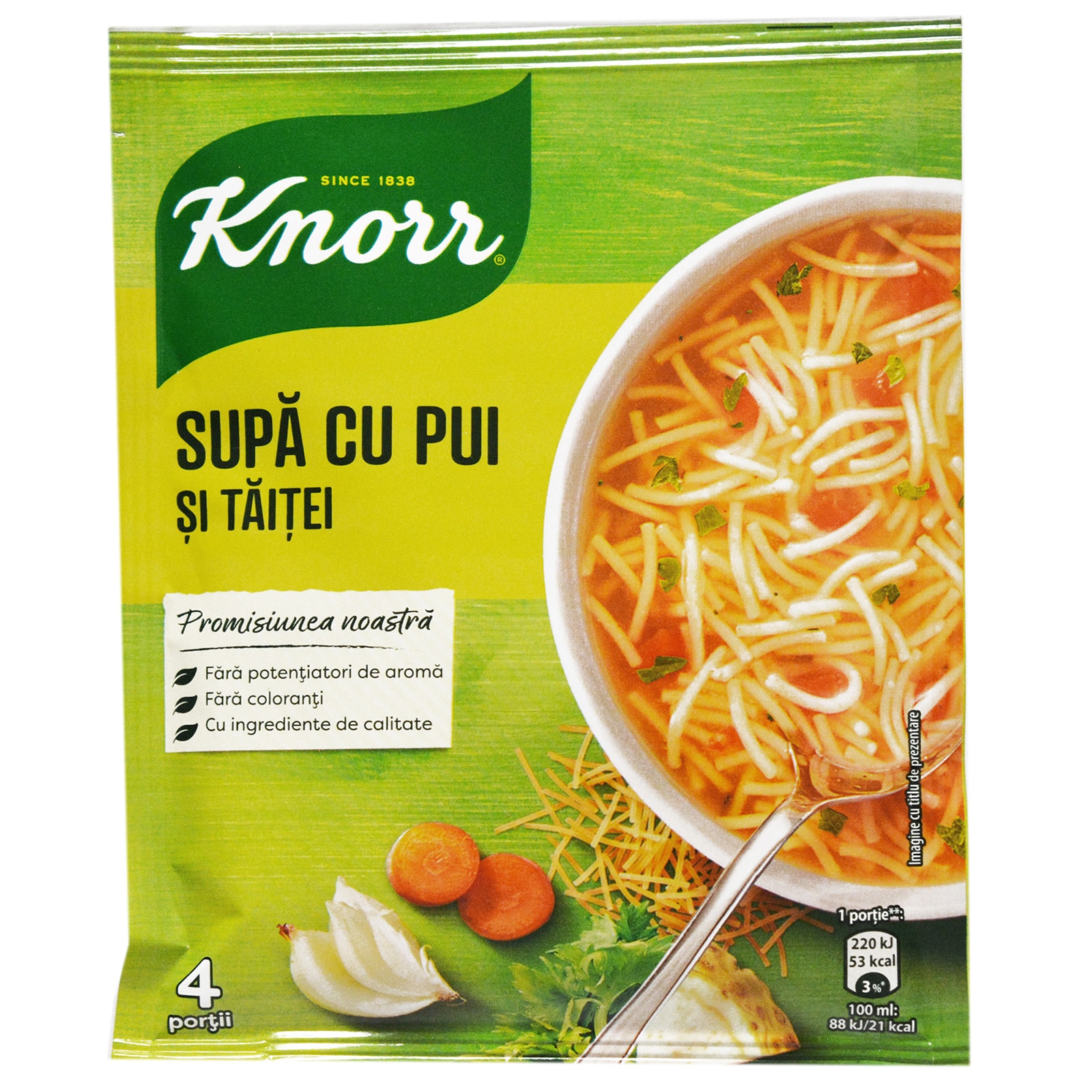 Knorr | Supa de pui cu taietei 63g | Mega-image