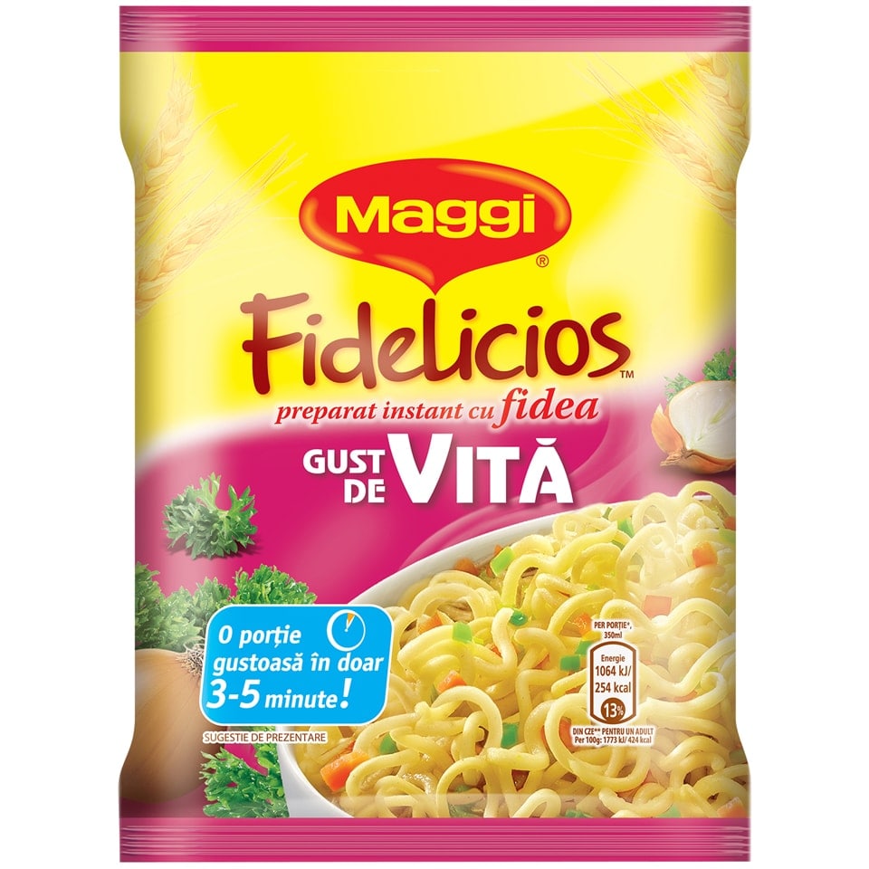 Maggi | Noodles cu gust de vita 59.2g | Mega-image