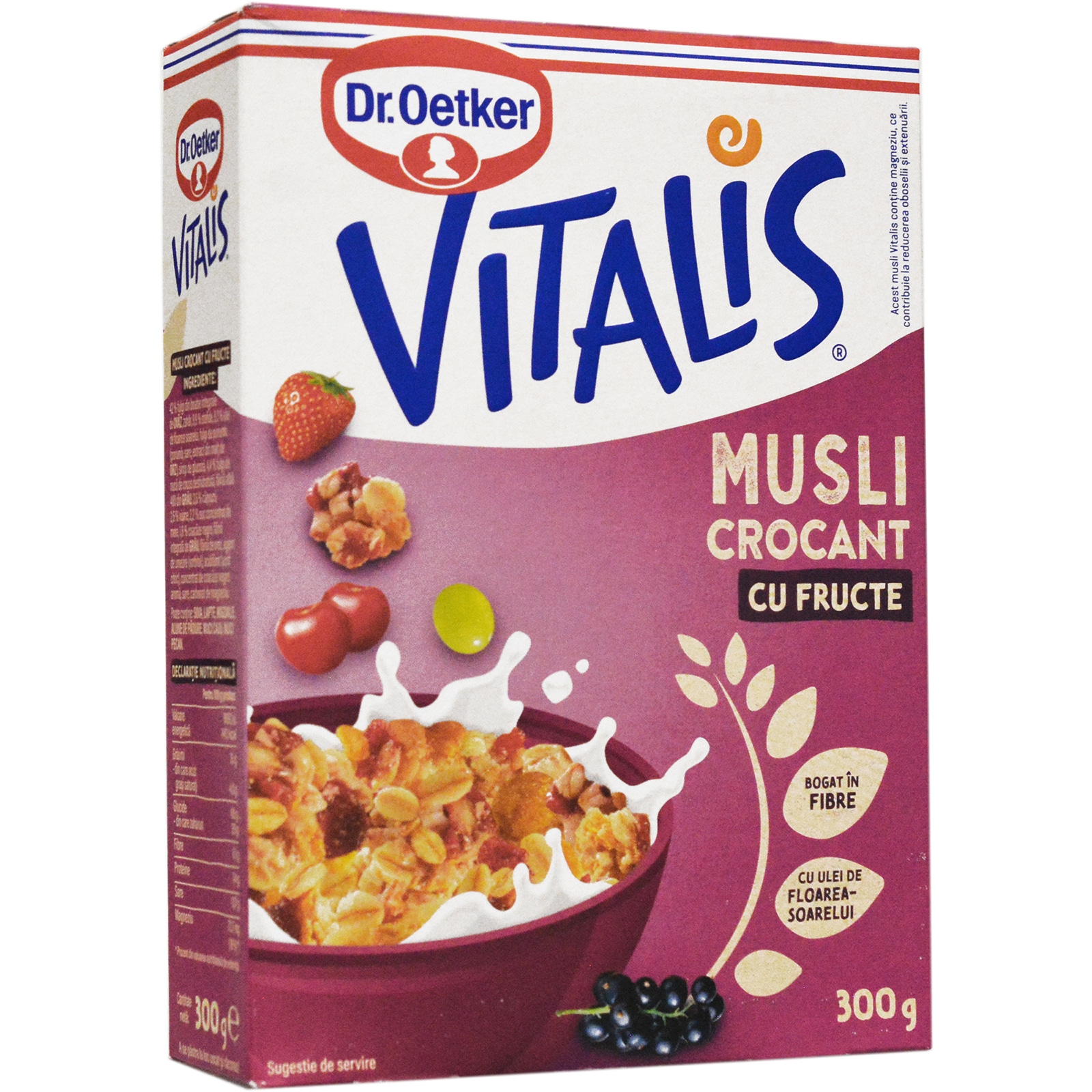 Dr. Oetker | Musli crocant cu fructe 300g | Mega-image