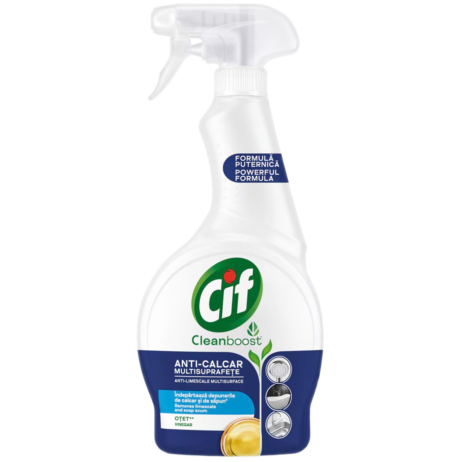 Cif | Detergent anti-calcar multisuprafete 500ml | Mega-image