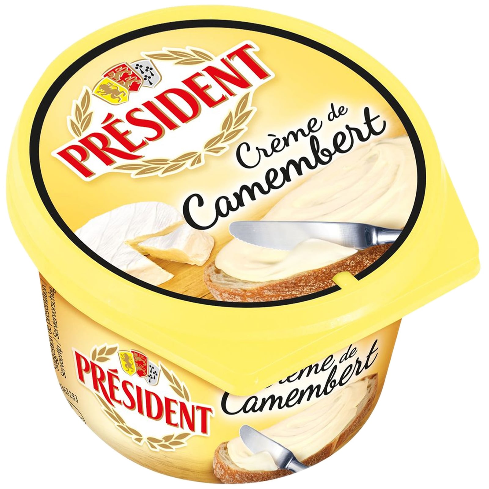 President | Crema de branza topita cu Camembert 125g | Mega-image