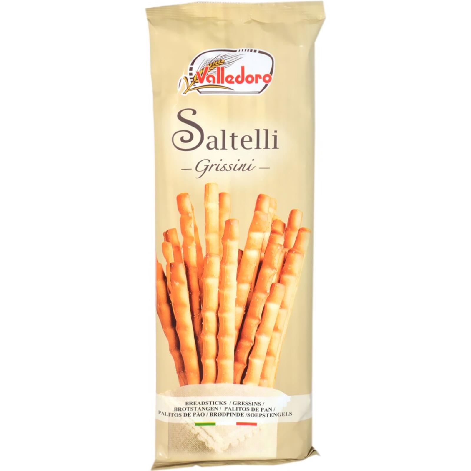 Valledoro | Grisine Saltelli 100g | Mega-image
