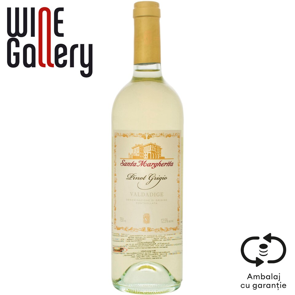Santa Margherita | Vin alb sec Pinot Grigio Valdadige 0.75L | Mega-image