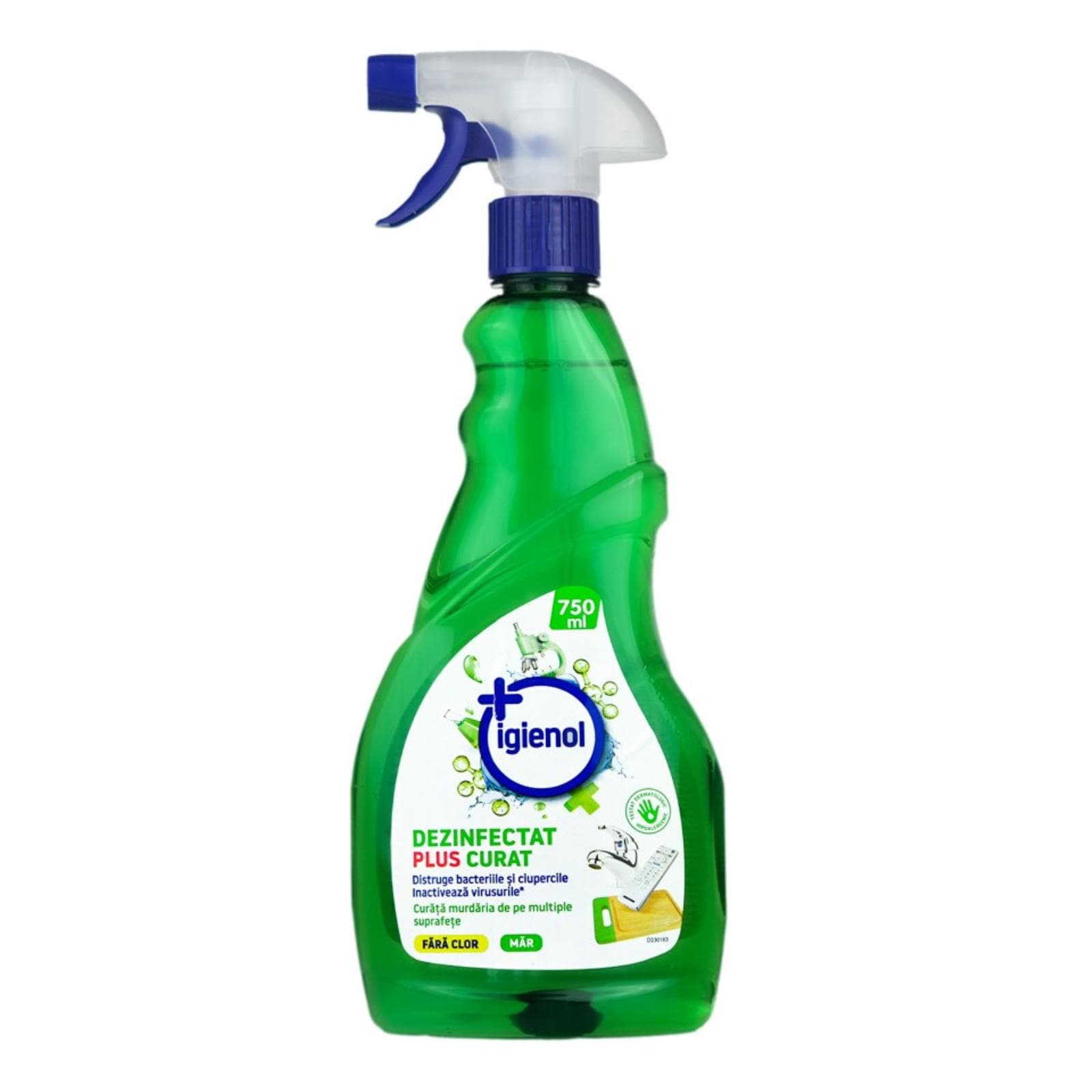 Igienol | Dezinfectant fara clor pentru suprafete mici, Mar 750ml ...