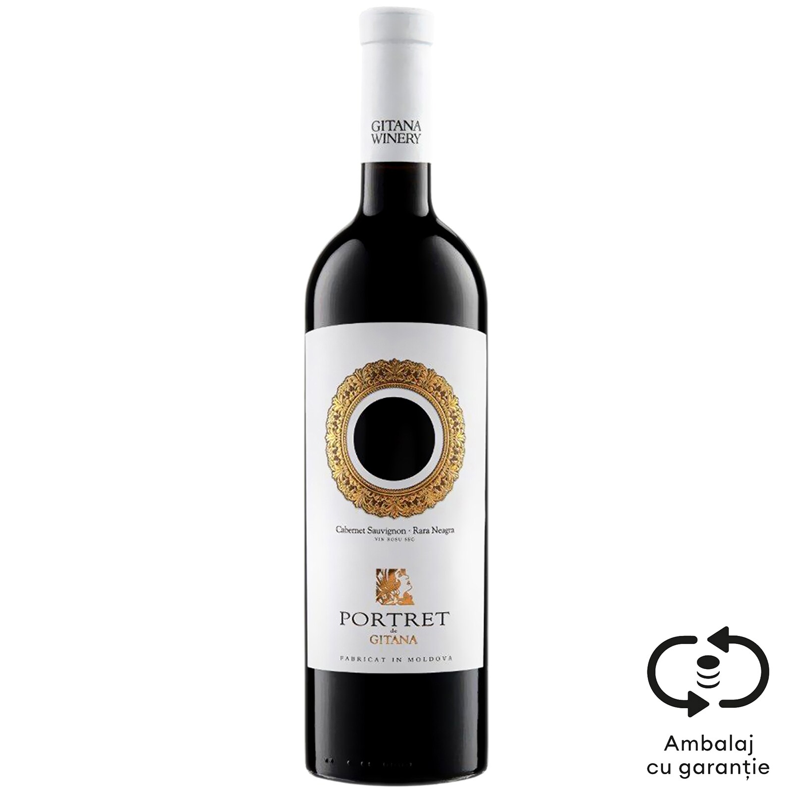 Gitana Winery | Vin rosu sec Cabernet Sauvignon & Rara Neagra 0.75L ...