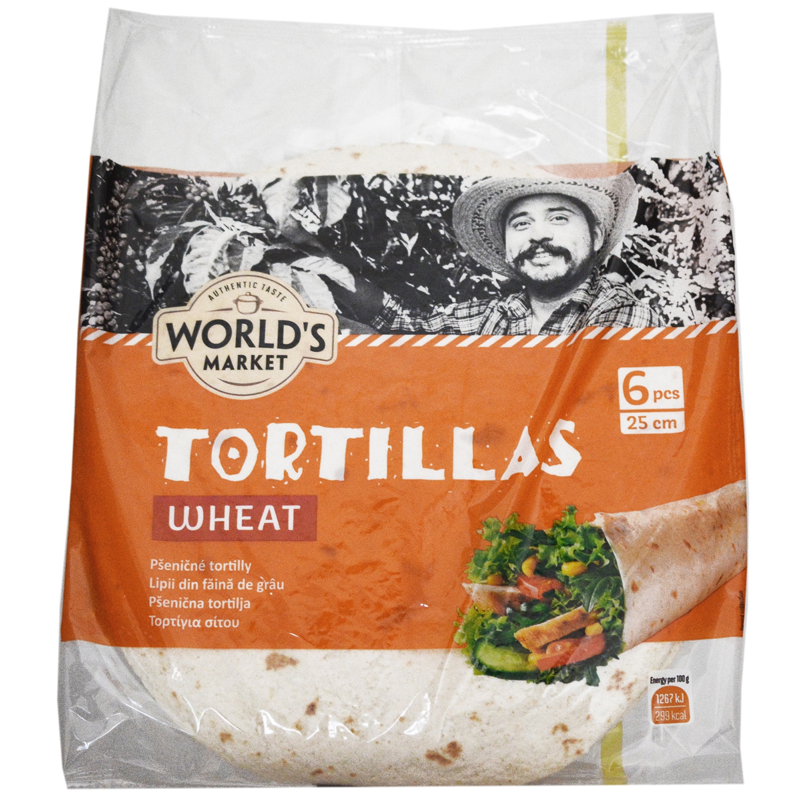 World's Market | Tortilla Lipii din faina de grau 370g | Mega-image