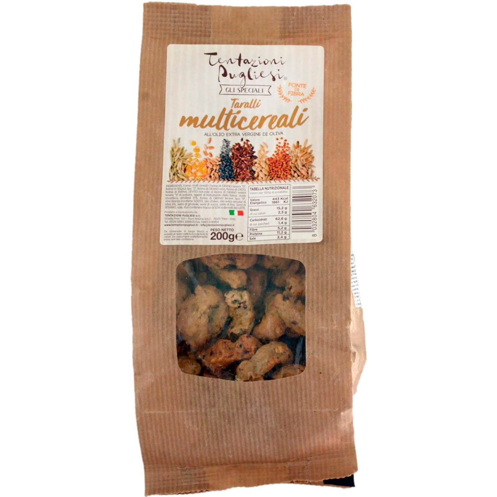 Tentazioni Pugliesi | Covrigei cu multi cereale 200g | Mega-image
