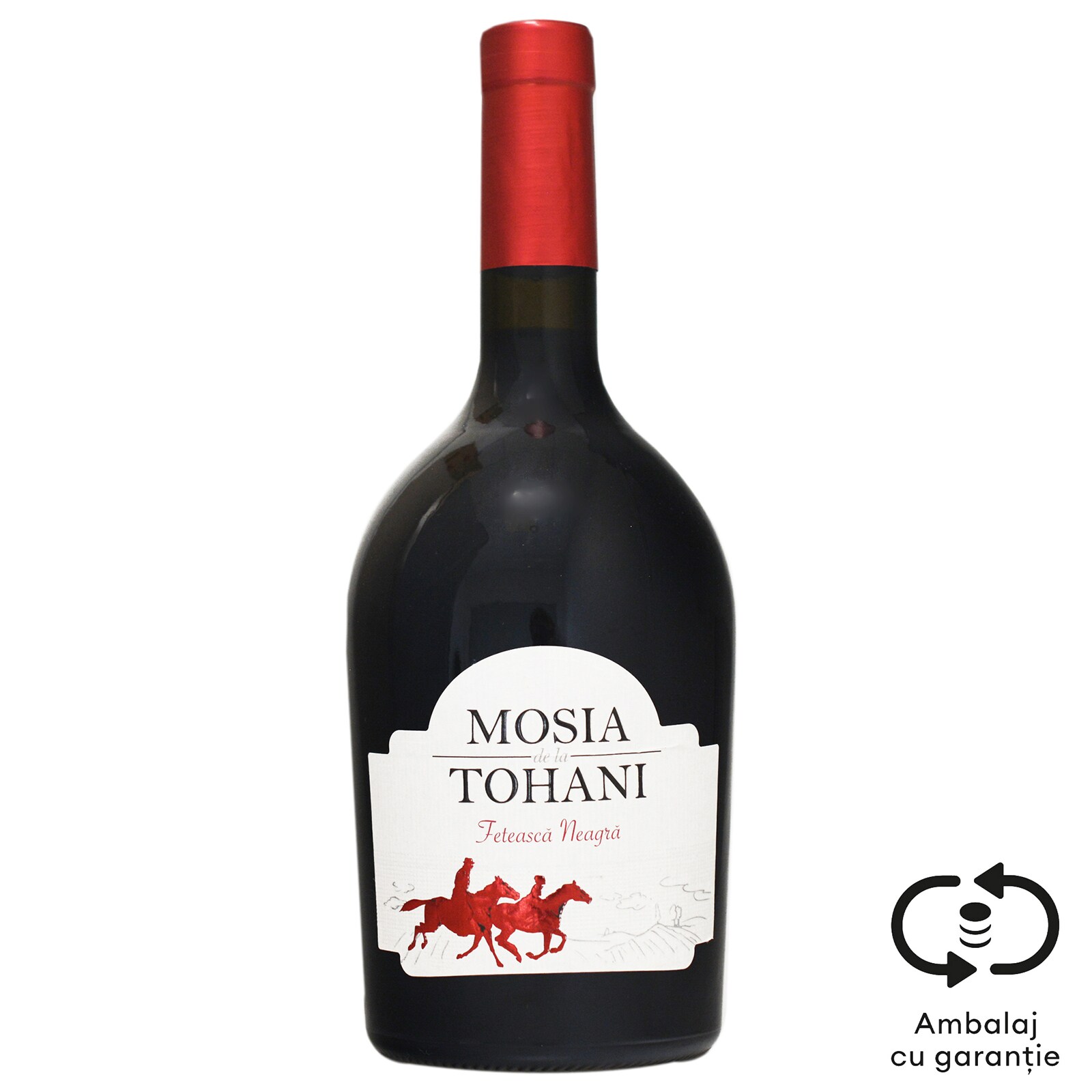 Mosia Tohani | Vin rosu demisec Feteasca Neagra 0.75L | Mega-image