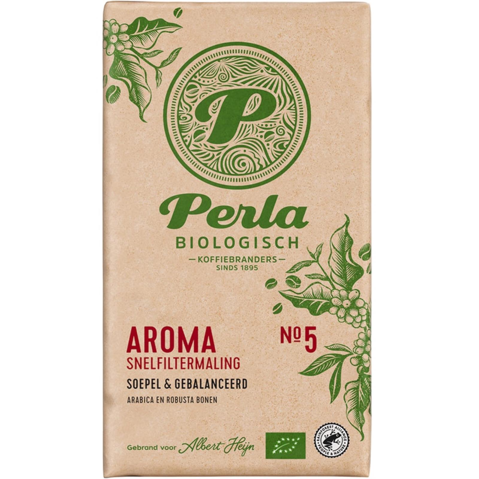 Perla | Cafea macinata ecologica 250g | Mega-image