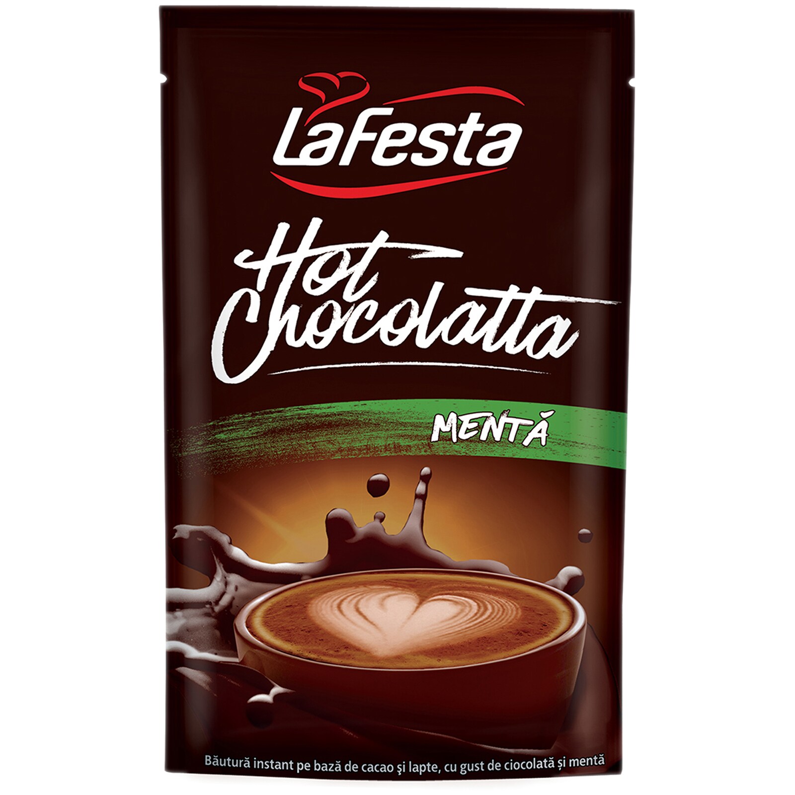 La Festa | Ciocolata calda cu gust de menta 25g | Mega-image