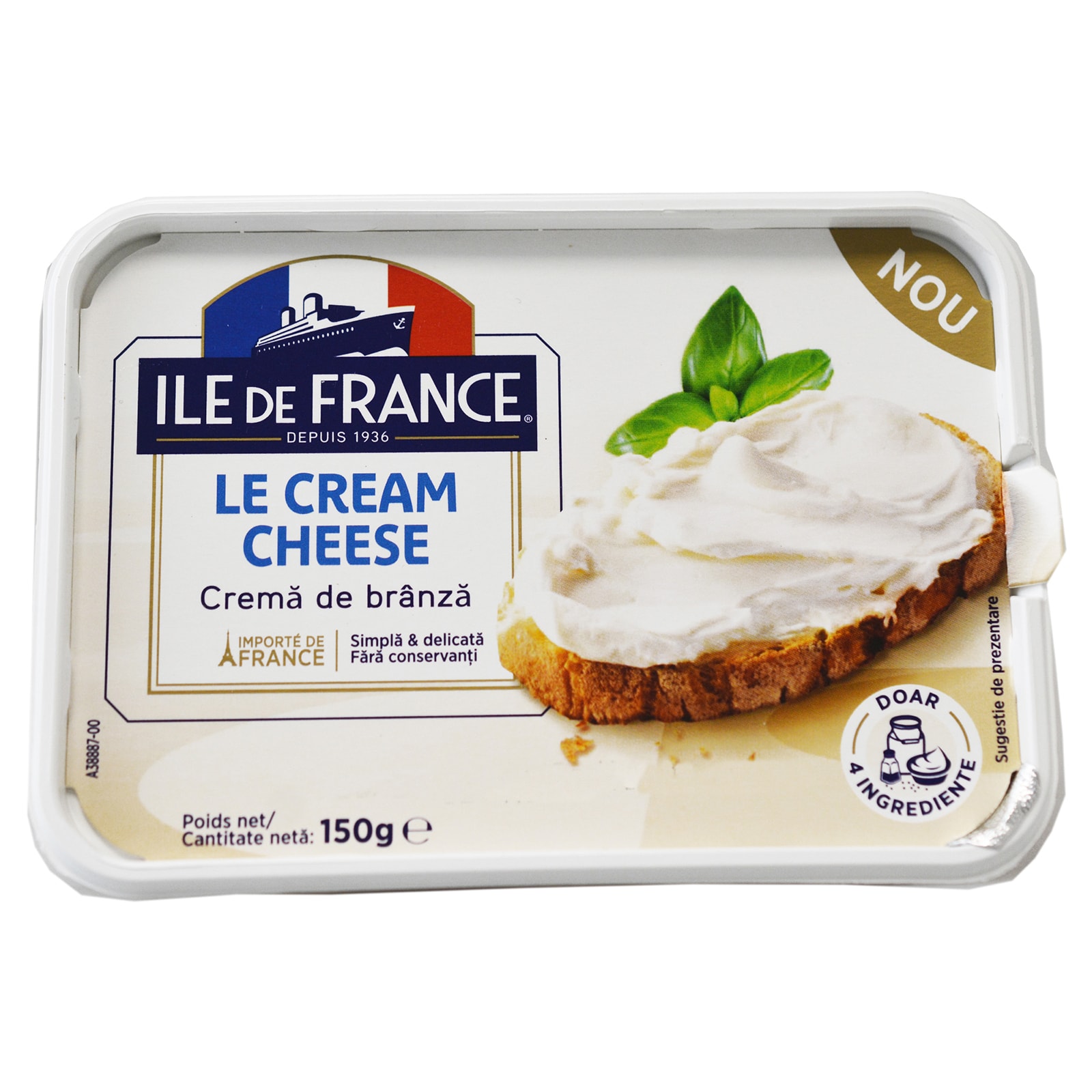 Ile de France | Crema de branza 150g | Mega-image