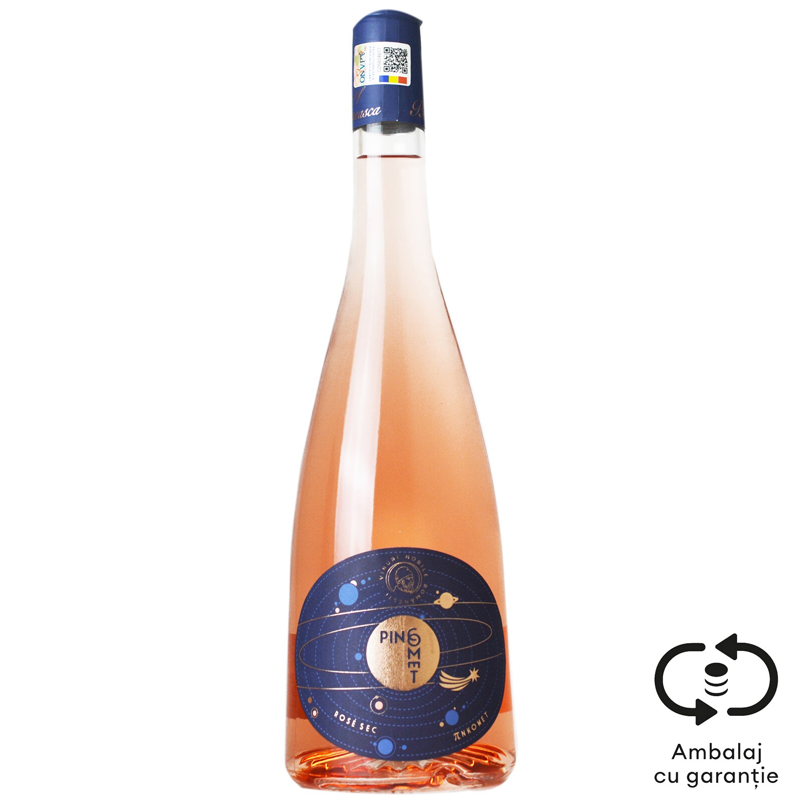 Pincomet | Vin roze sec 0.75L | Mega-image