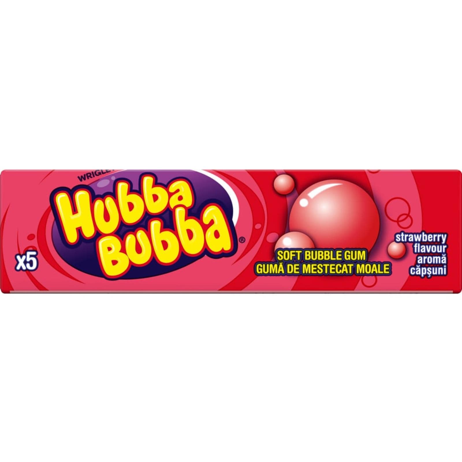 Hubba Bubba | Guma de mestecat cu aroma de capsuni 35g | Mega-image
