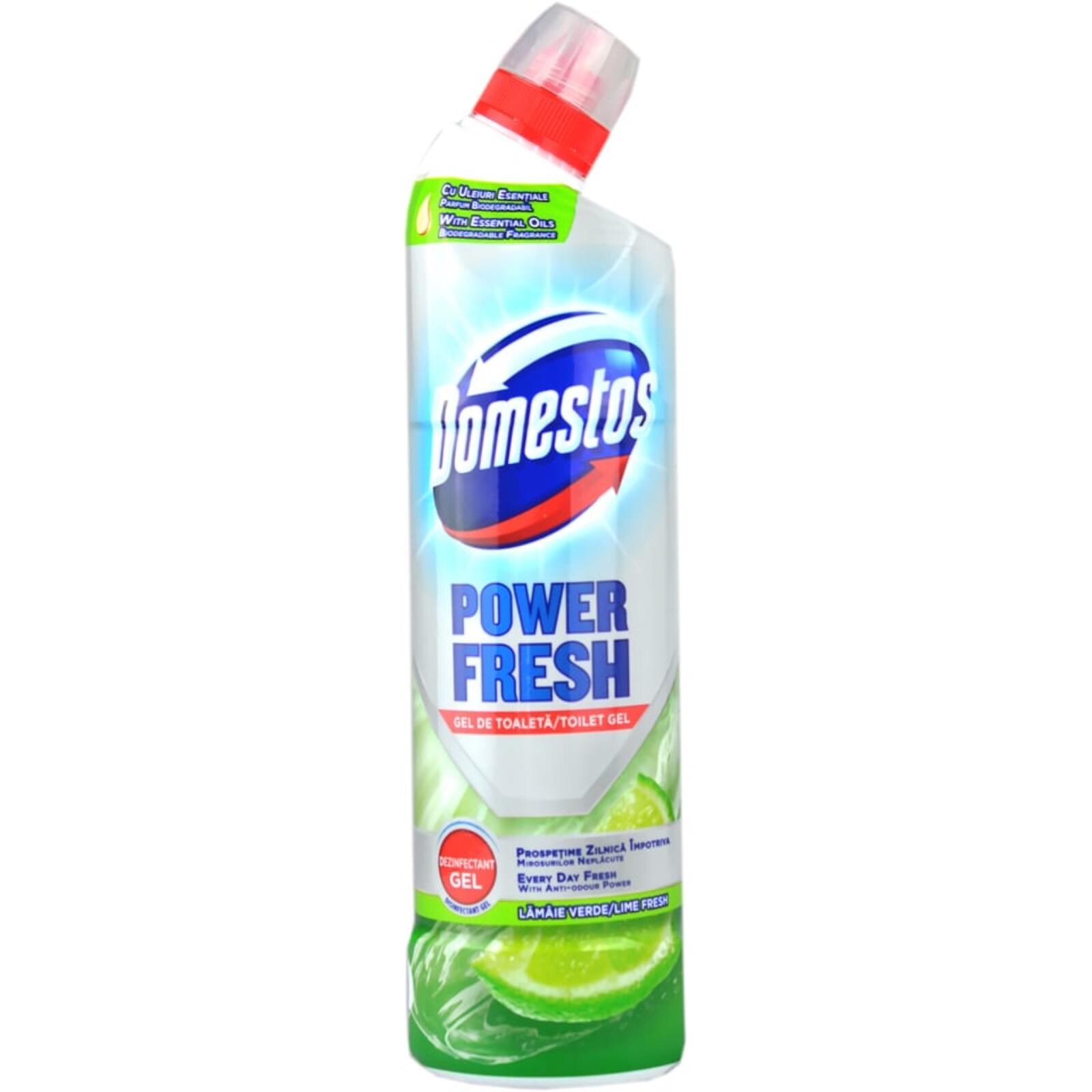 Domestos | Dezinfectant fara clor Power Fresh WC Gel Lamaie verde 700ml ...