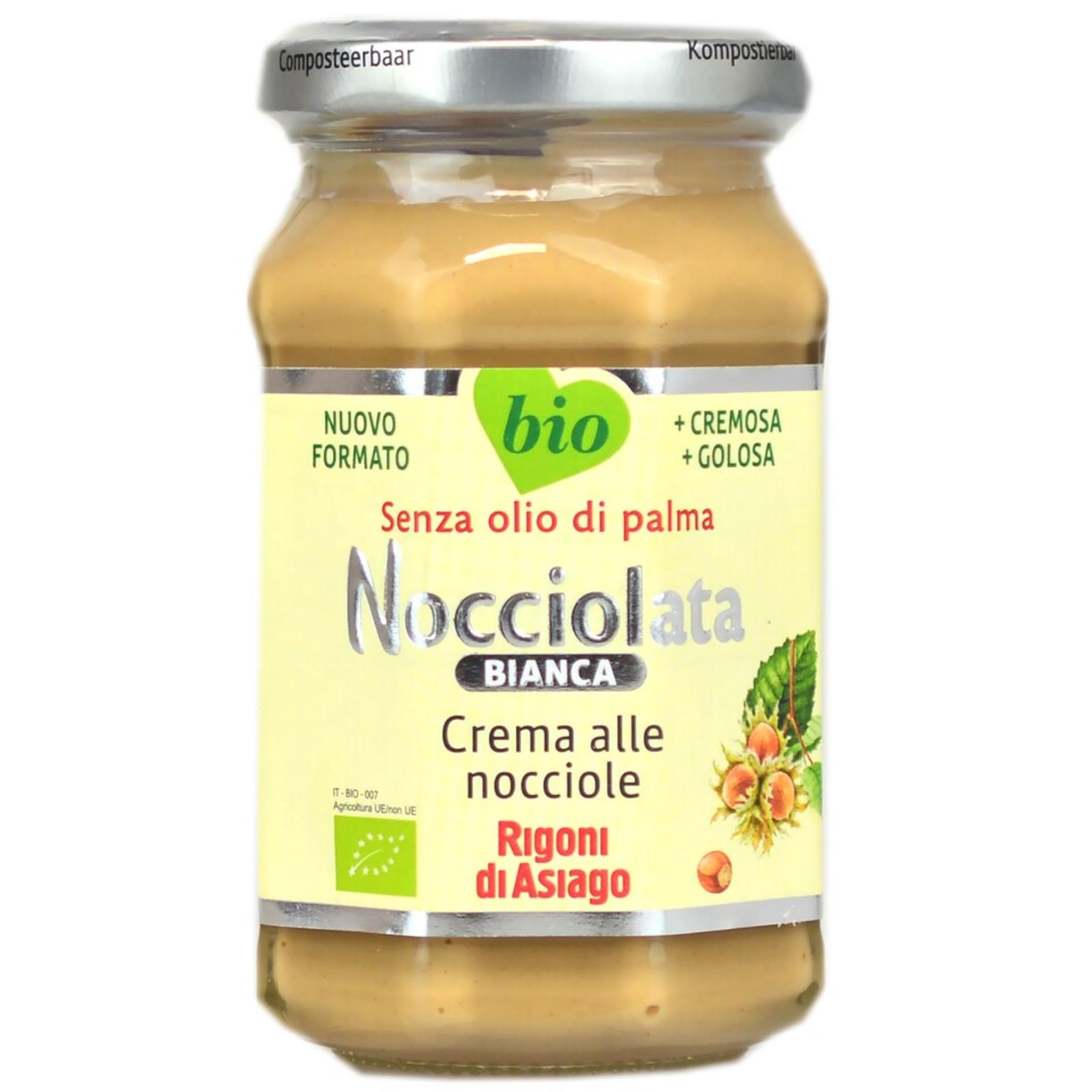 Rigoni Di Asiago | Nocciolata | Crema alba de alune bio 250g | Mega-image