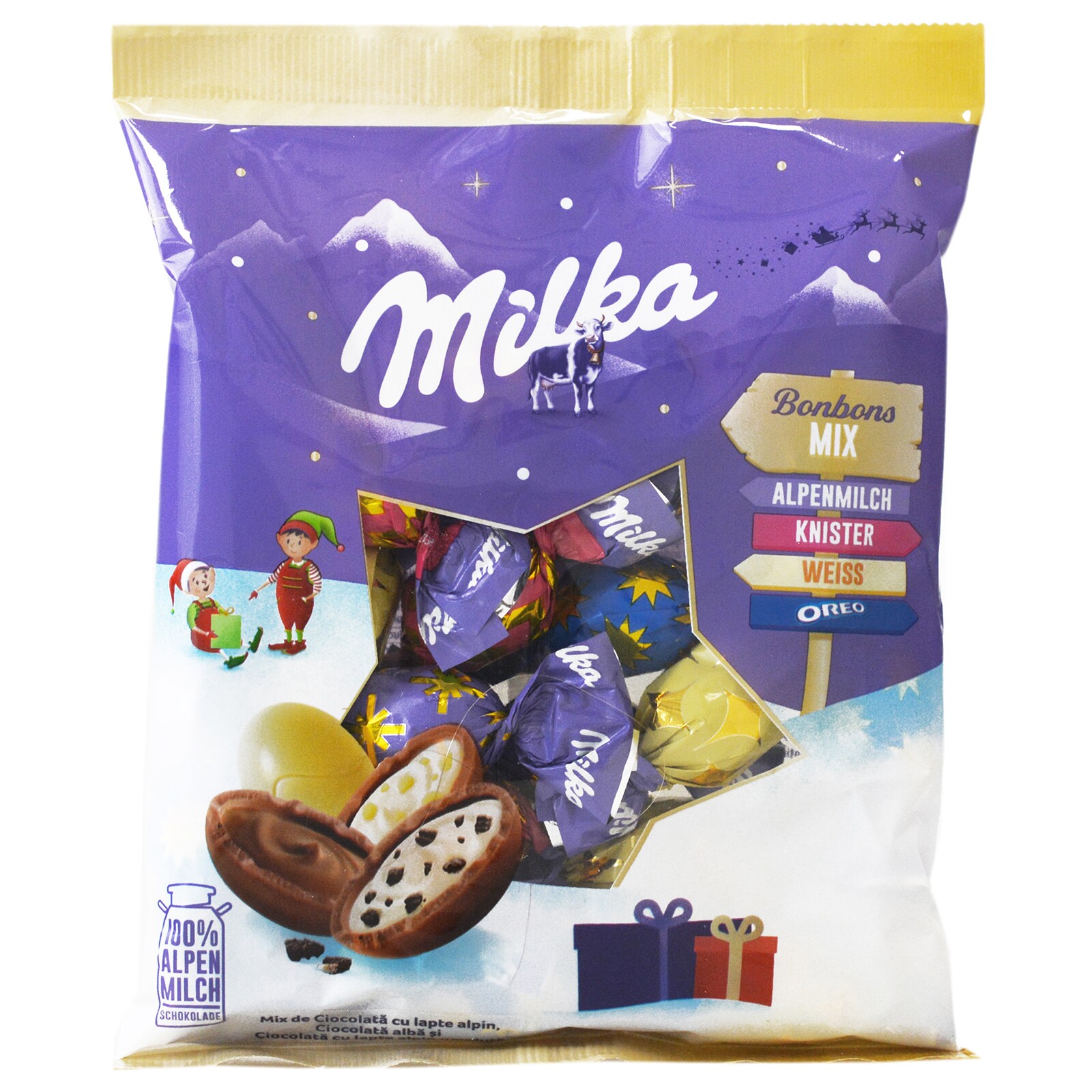 Milka | Mix bomboane de ciocolata 130g | Mega-image