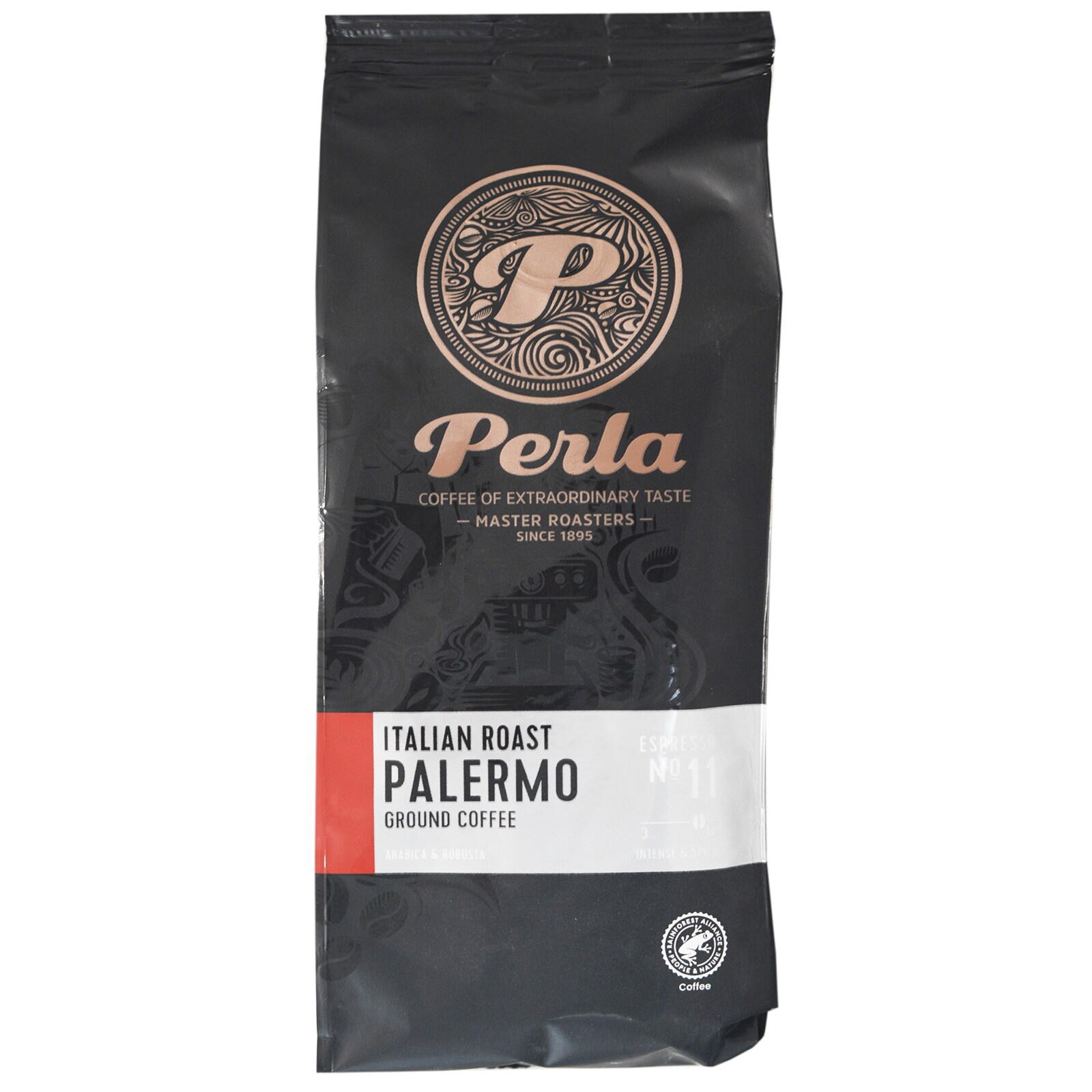 Perla | Cafea macinata Italian Roast Palermo 250g | Mega-image