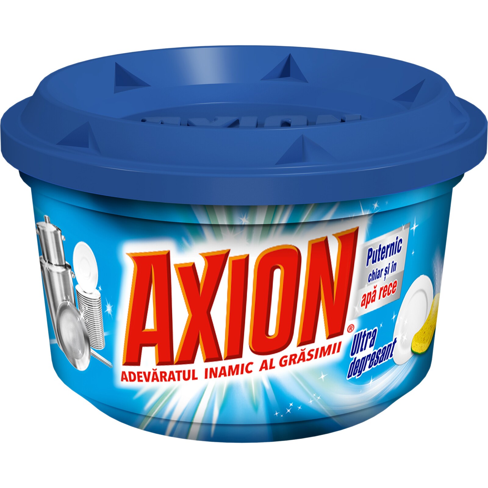 Axion | Detergent de vase ultra degresant 400g | Mega-image