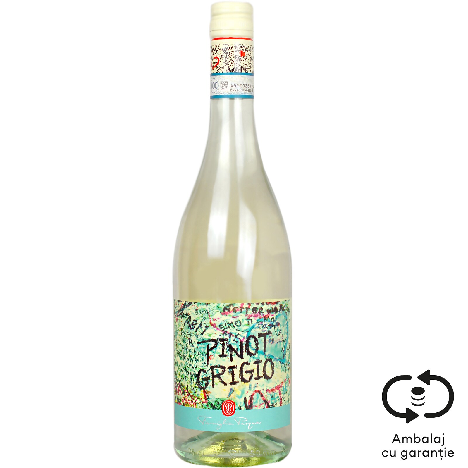 Famiglia Pasqua | Romeo&Julieta | Vin alb Pinot Grigio 0.75L | Mega-image