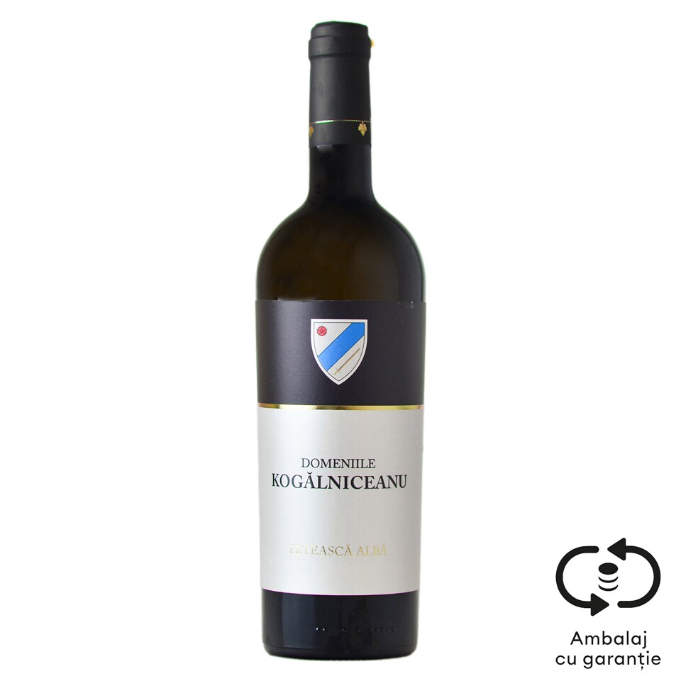 Domeniile Kogalniceanu | Vin alb Feteasca Alba 0.75L | Mega-image