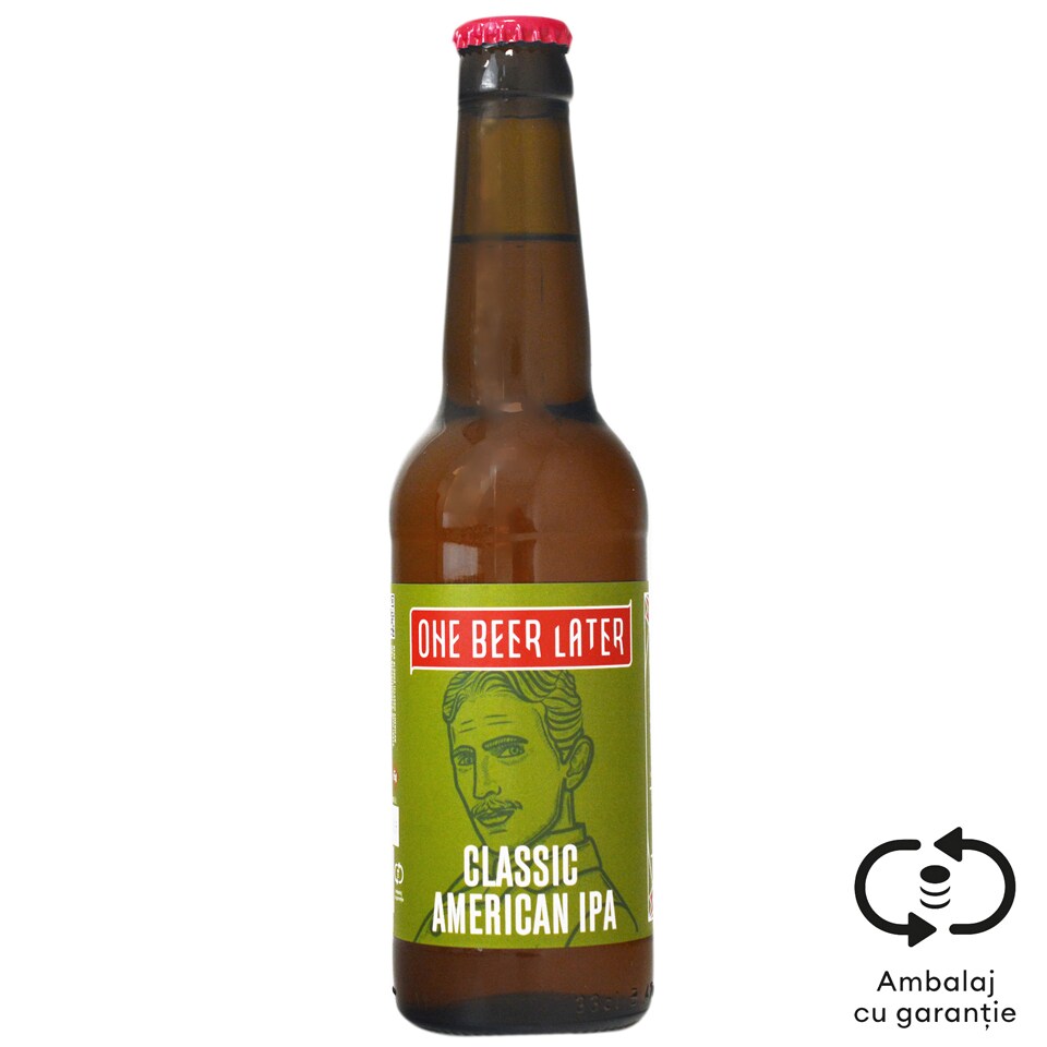 One beer later | Bere artizanala Classic American IPA 0.33L | Mega-image