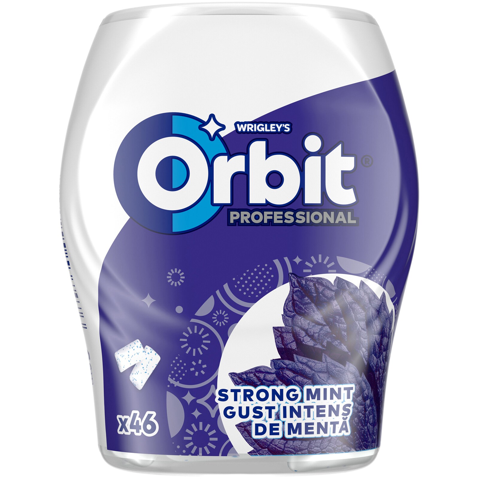 Orbit | Guma de mestecat gust intens de menta 64g | Mega-image