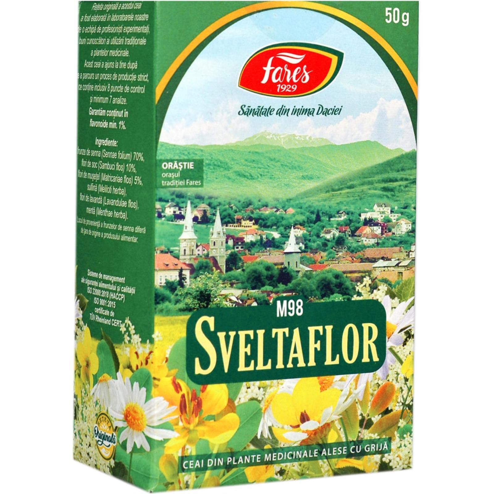 Fares | Ceai Sveltaflor 50g | Mega-image