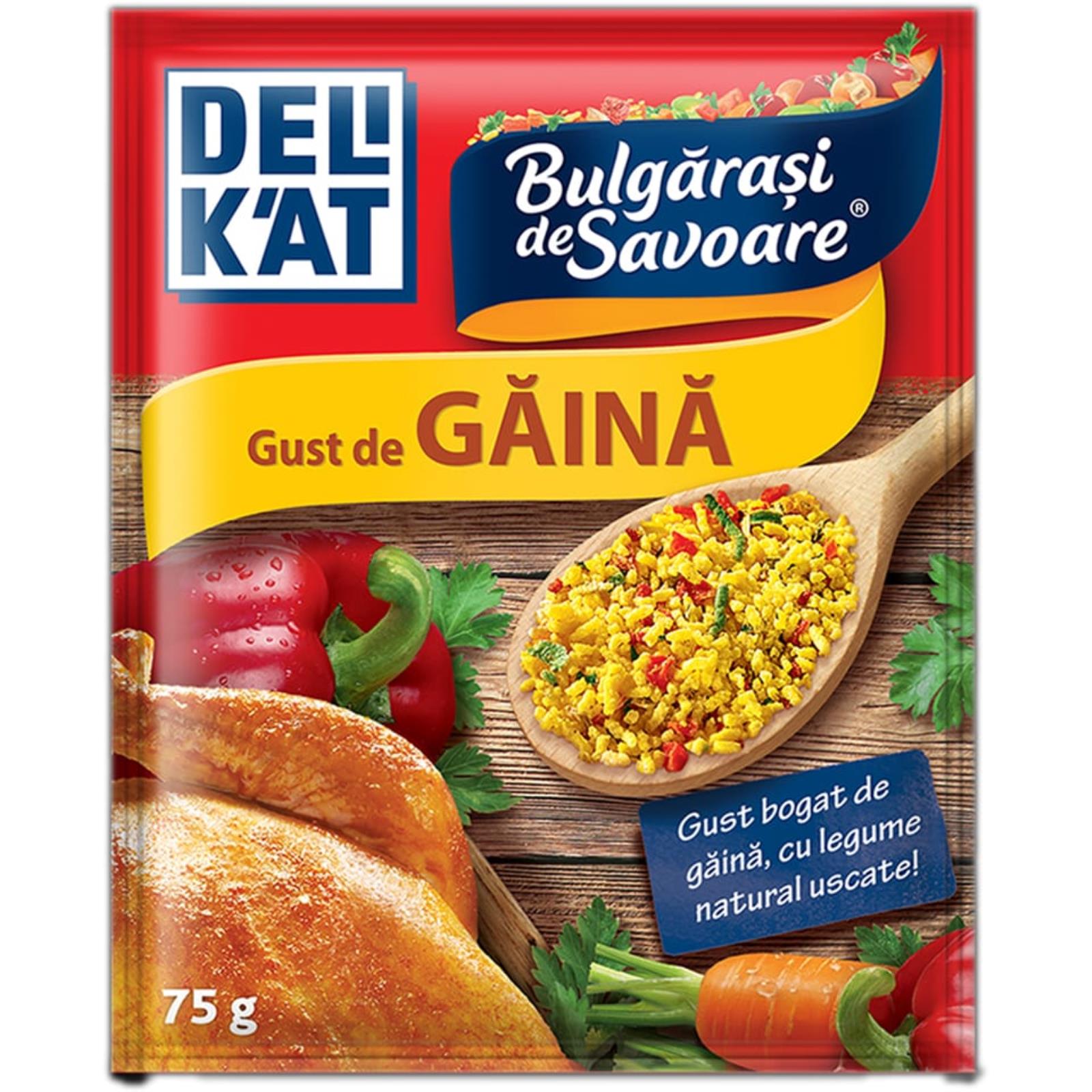 Delikat | Baza pentru mancare cu gust de gaina 75g | Mega-image