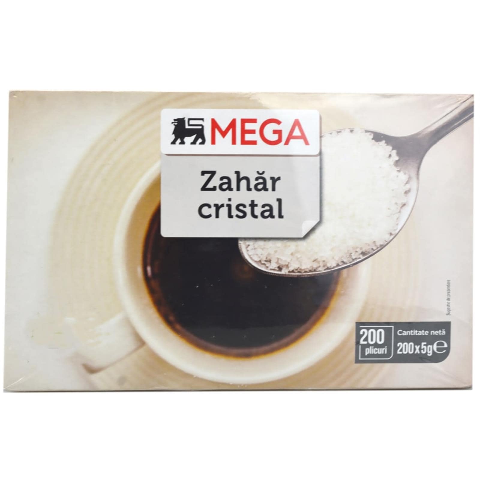 MEGA | Zahar cristal 200x5g | Mega-image
