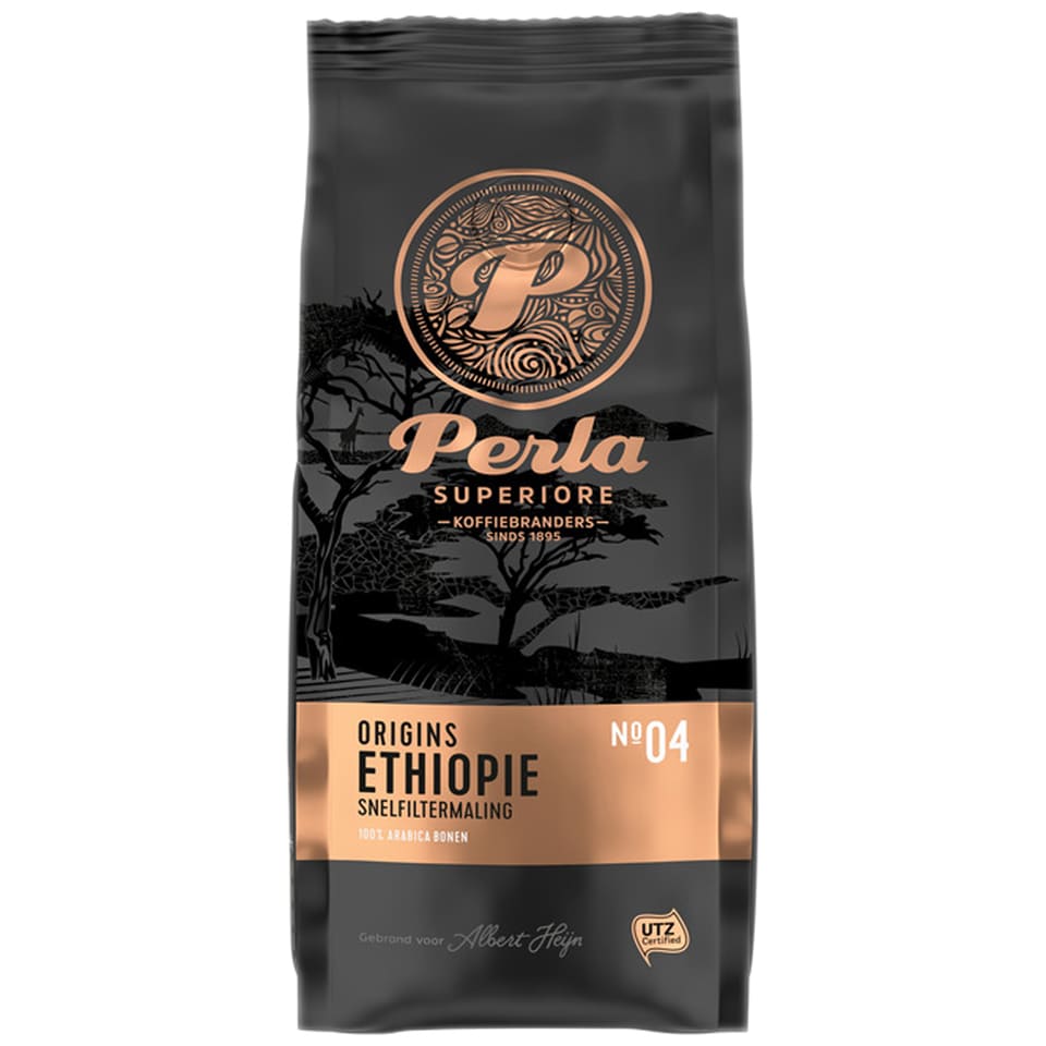 Perla | Superiore | Cafea macinata Etiopia 250g | Mega-image