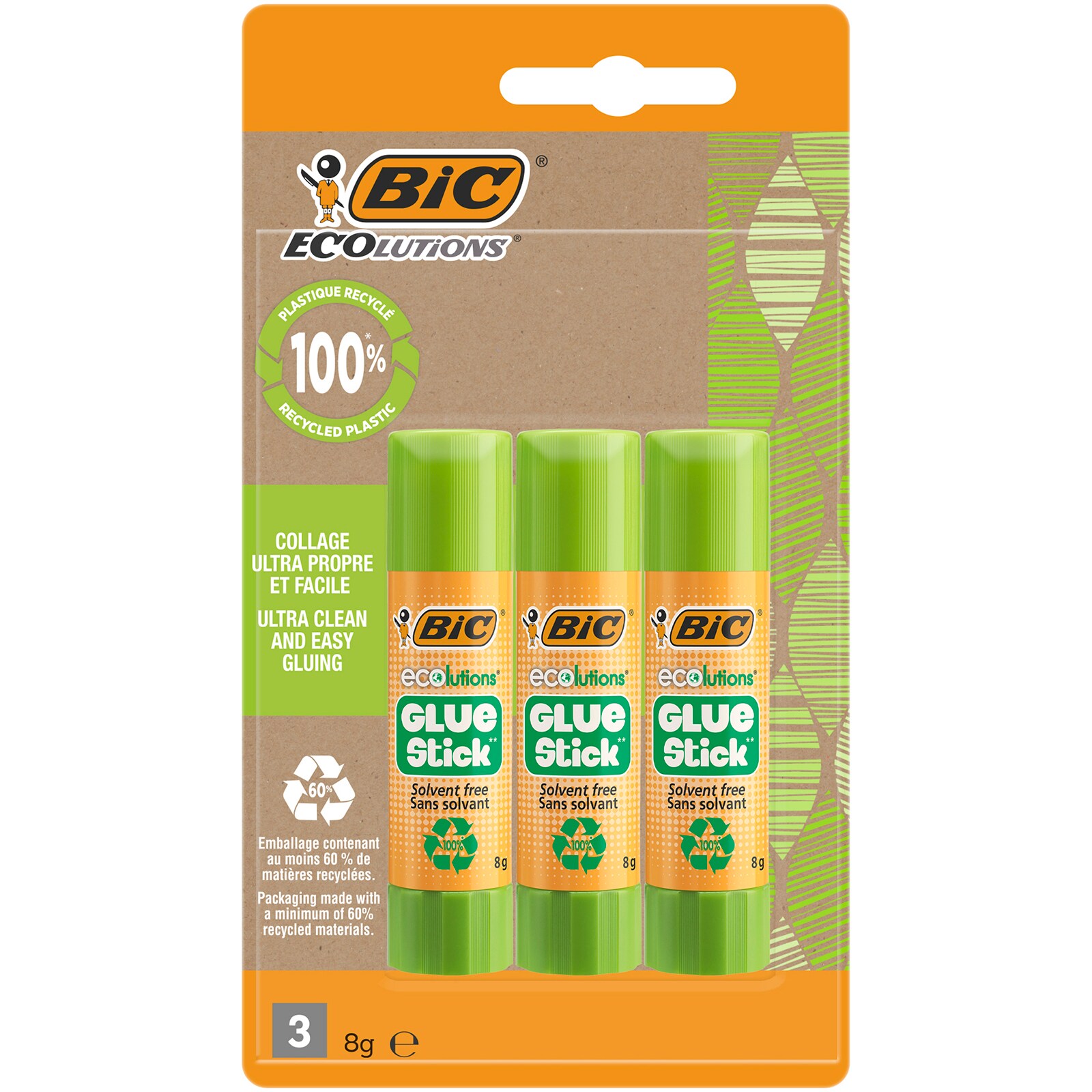 Bic | Lipici solid 3x8g | Mega-image