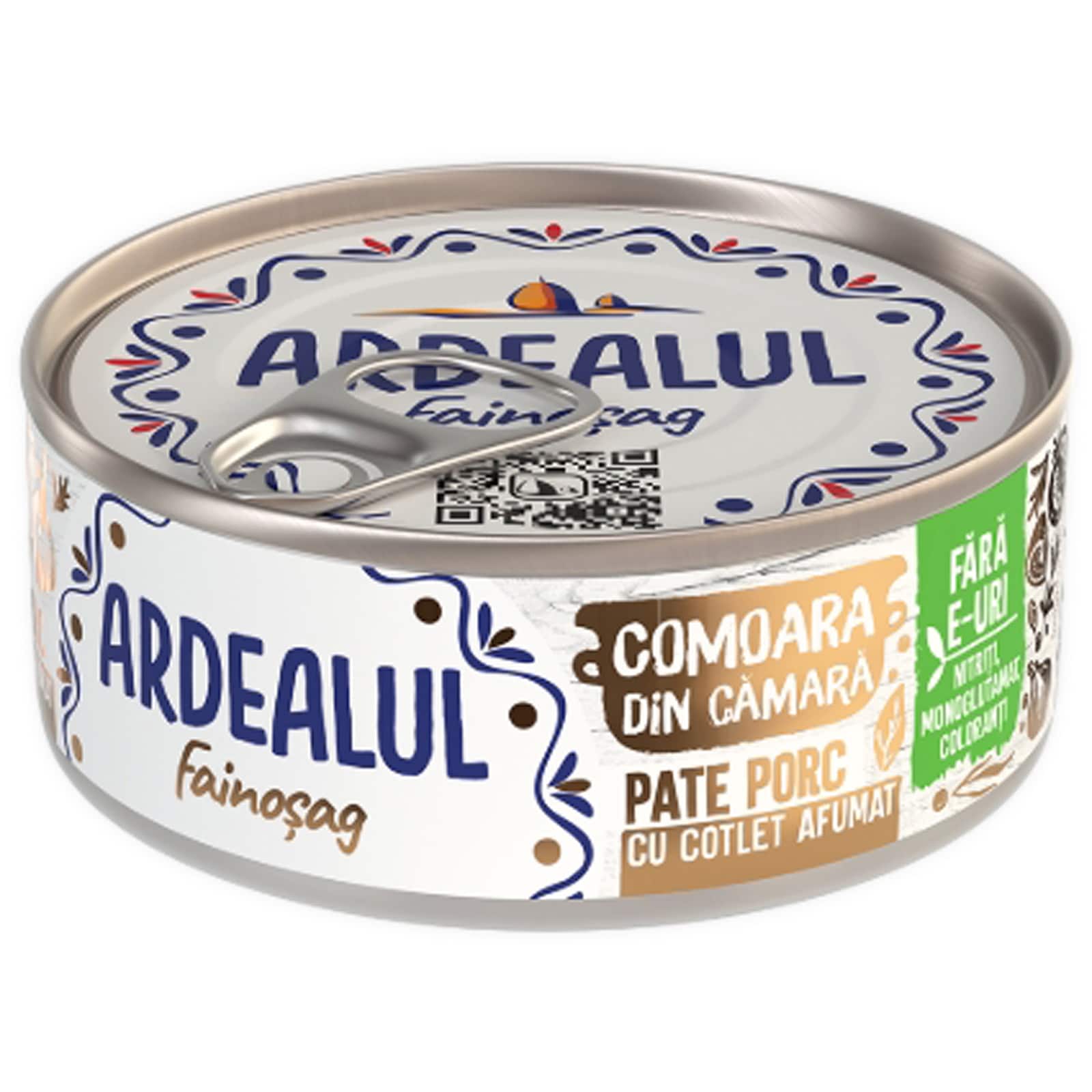 Ardealul | Pate de porc, cu cotlet afumat 100g | Mega-image