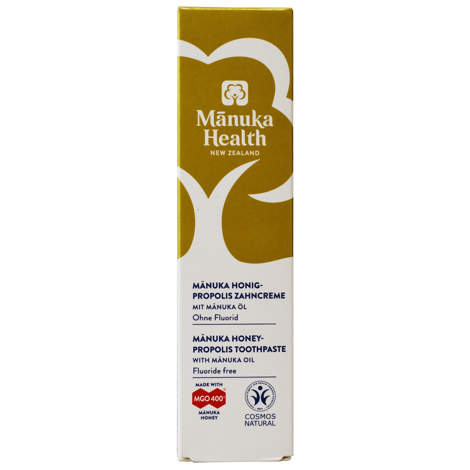 Manuka Health | Pasta de dinti fara fluor 75ml | Mega-image
