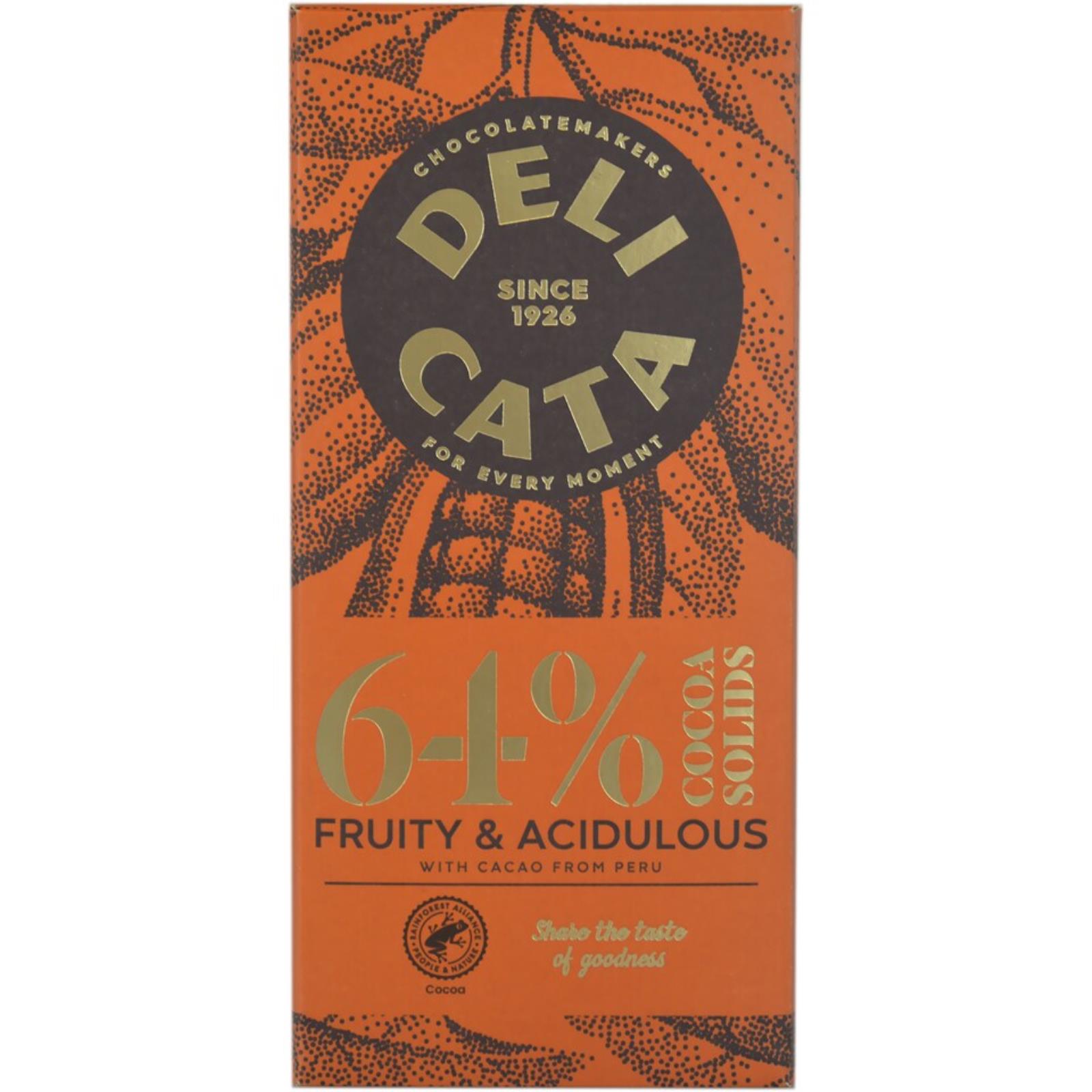 Delicata | Ciocolata 64% cacao 100g | Mega-image