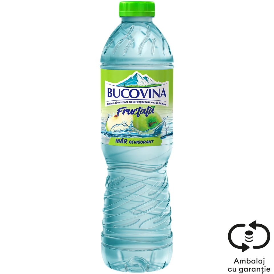 Bucovina | Bautura racoritoare necarbogazoasa cu suc de mere 1.5L ...