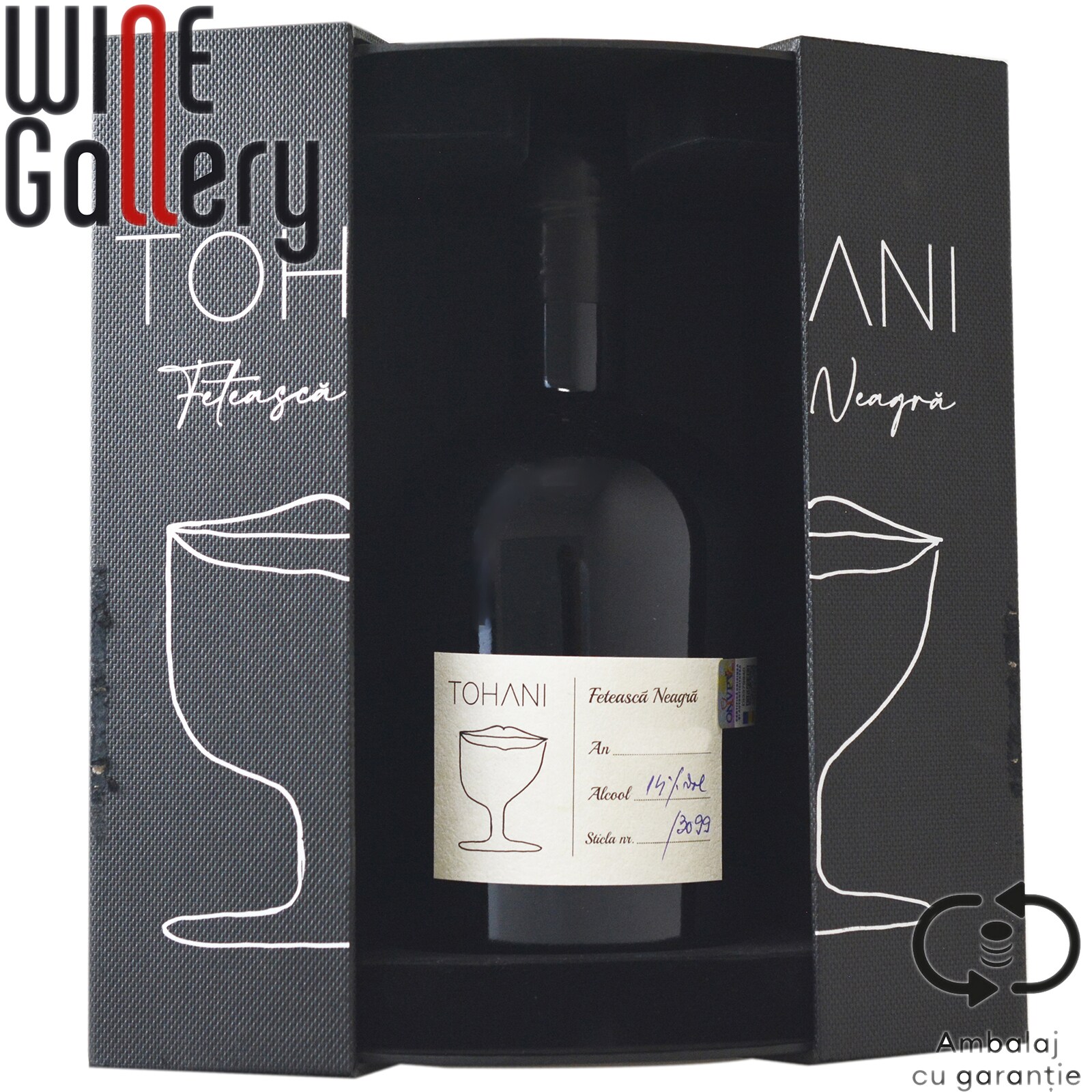 Tohani | Vin rosu sec Feteasca Neagra editie limitata 0.75L | Mega-image