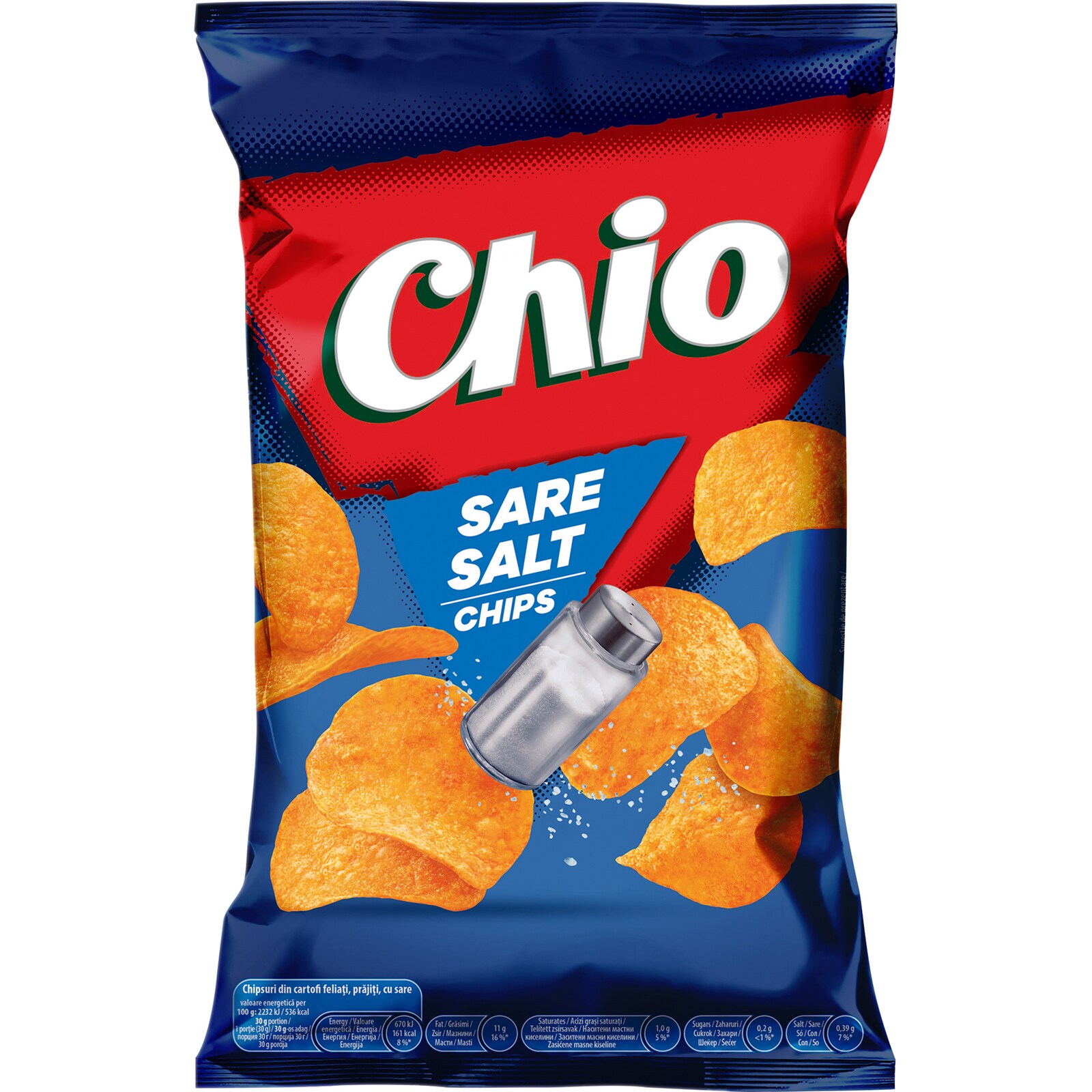 Chio Chips | Chipsuri cu sare 125g | Mega-image