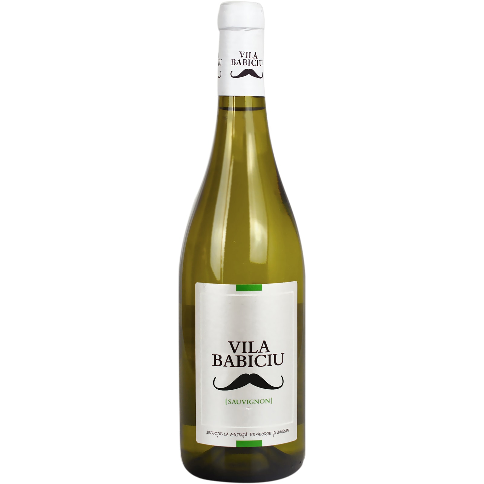 Vila Babiciu | Vin alb sec Sauvignon 0.75L | Mega-image