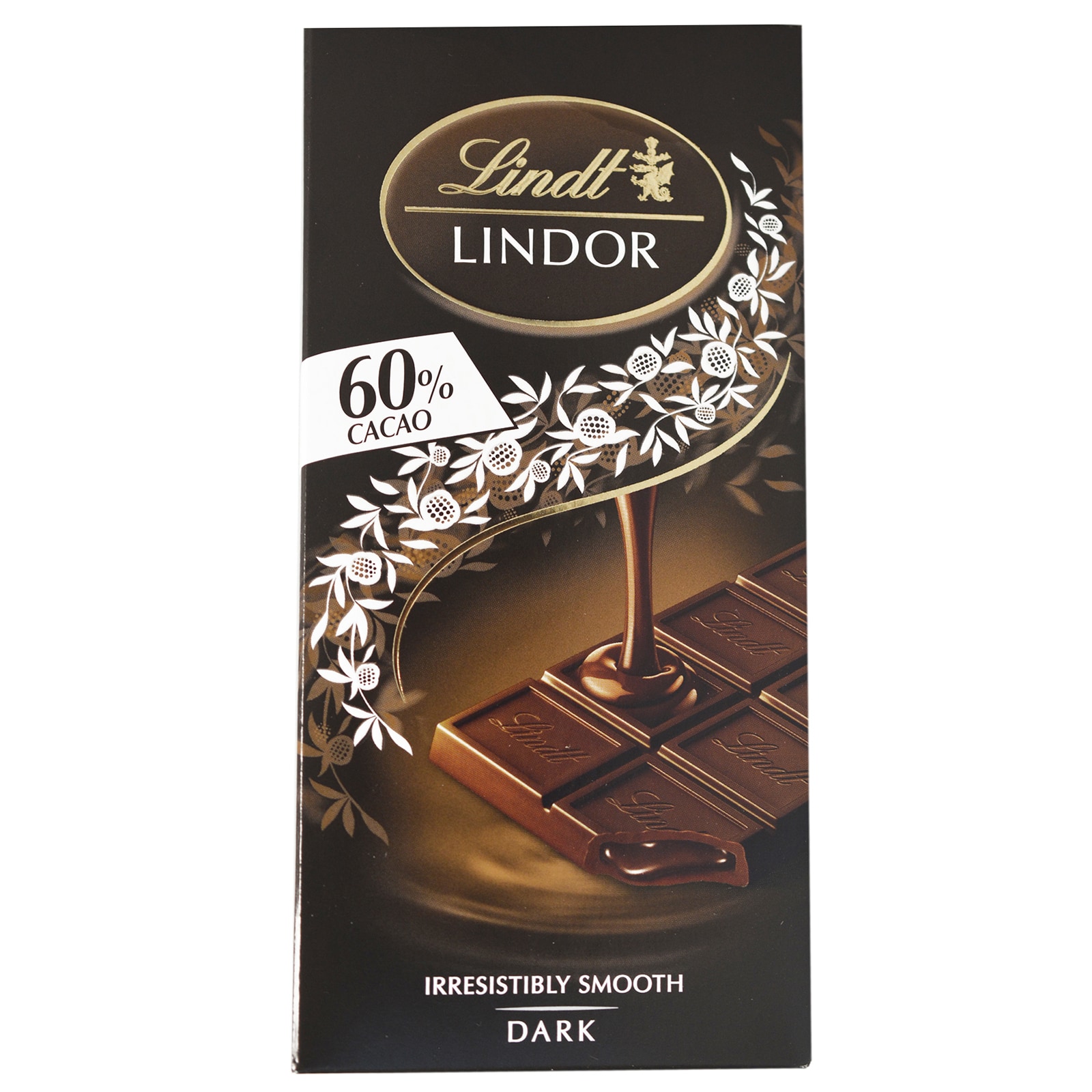 Lindt | Lindor | Ciocolata neagra 60% cacao 100g | Mega-image