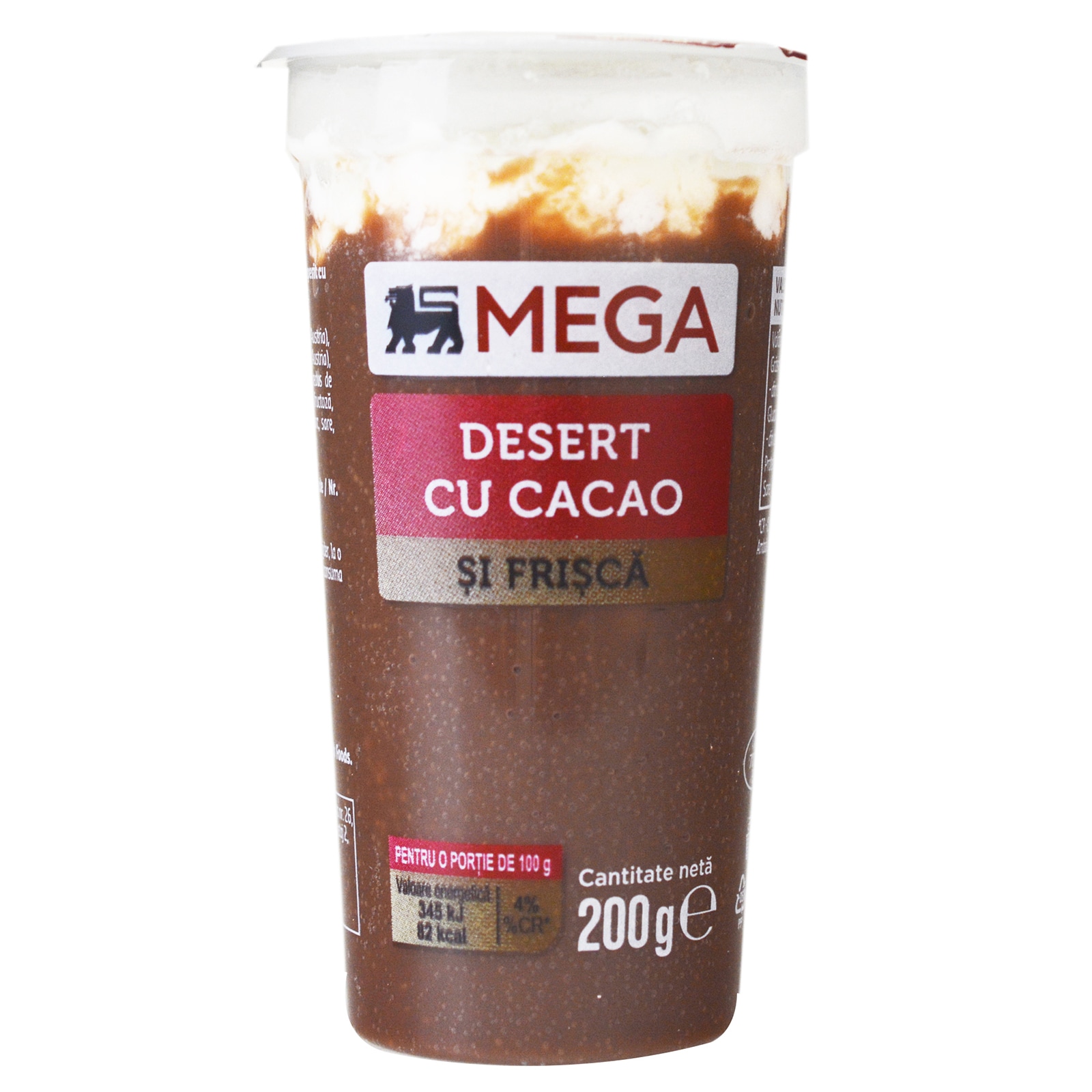 MEGA | Desert cu cacao si frisca 200g | Mega-image