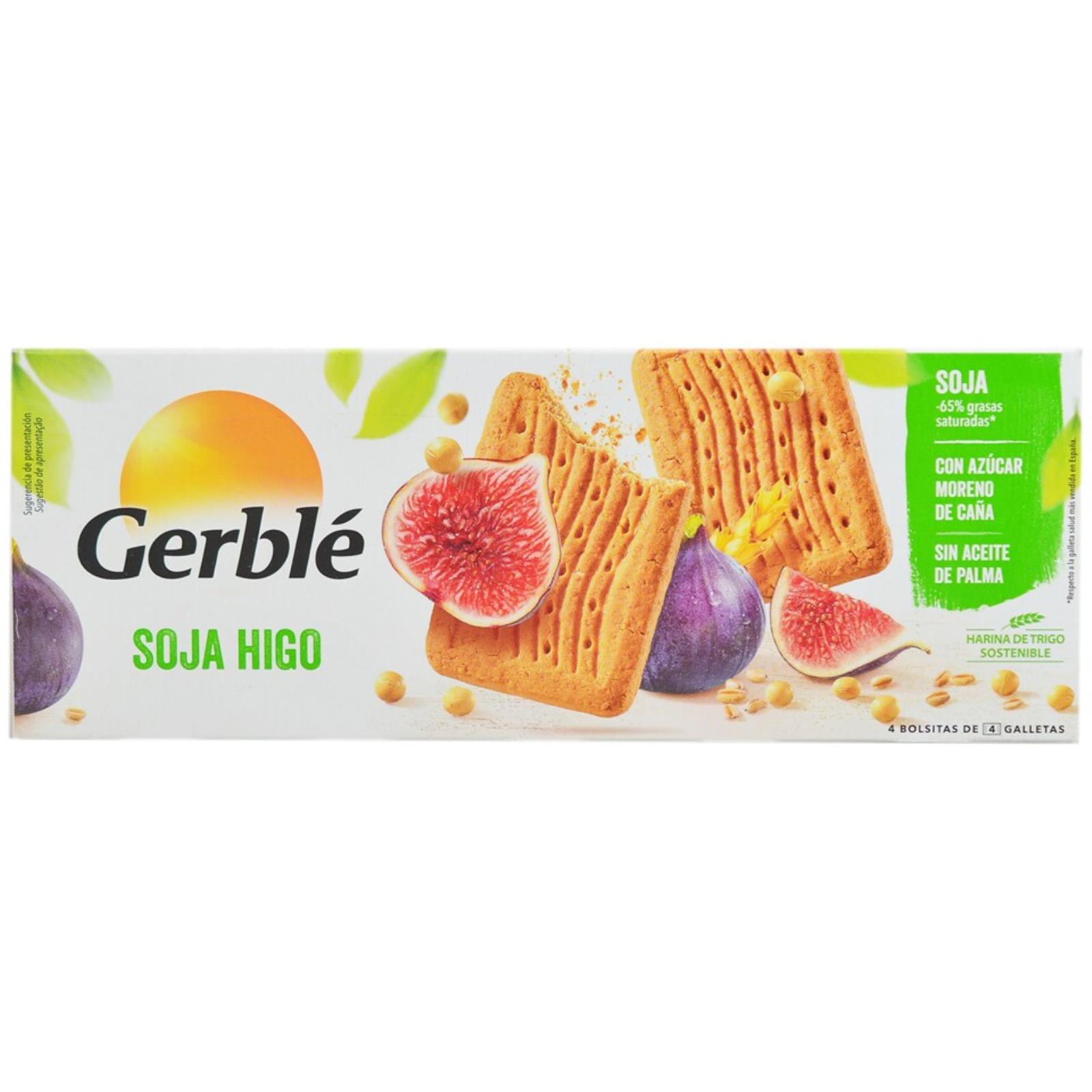 Gerble | Biscuiti cu soia si smochine 270g | Mega-image