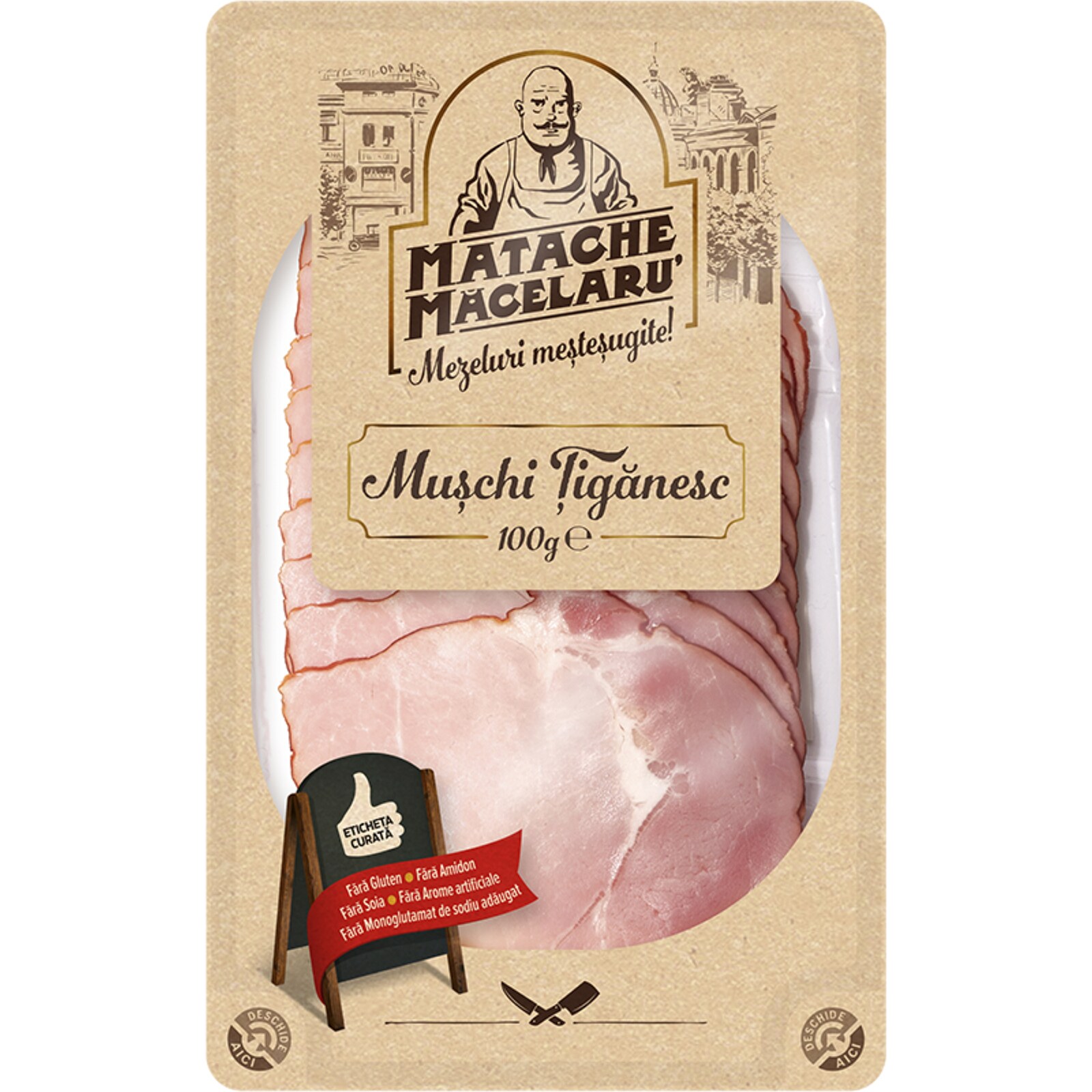 Matache Macelaru' | Muschi Tiganesc 100g | Mega-image