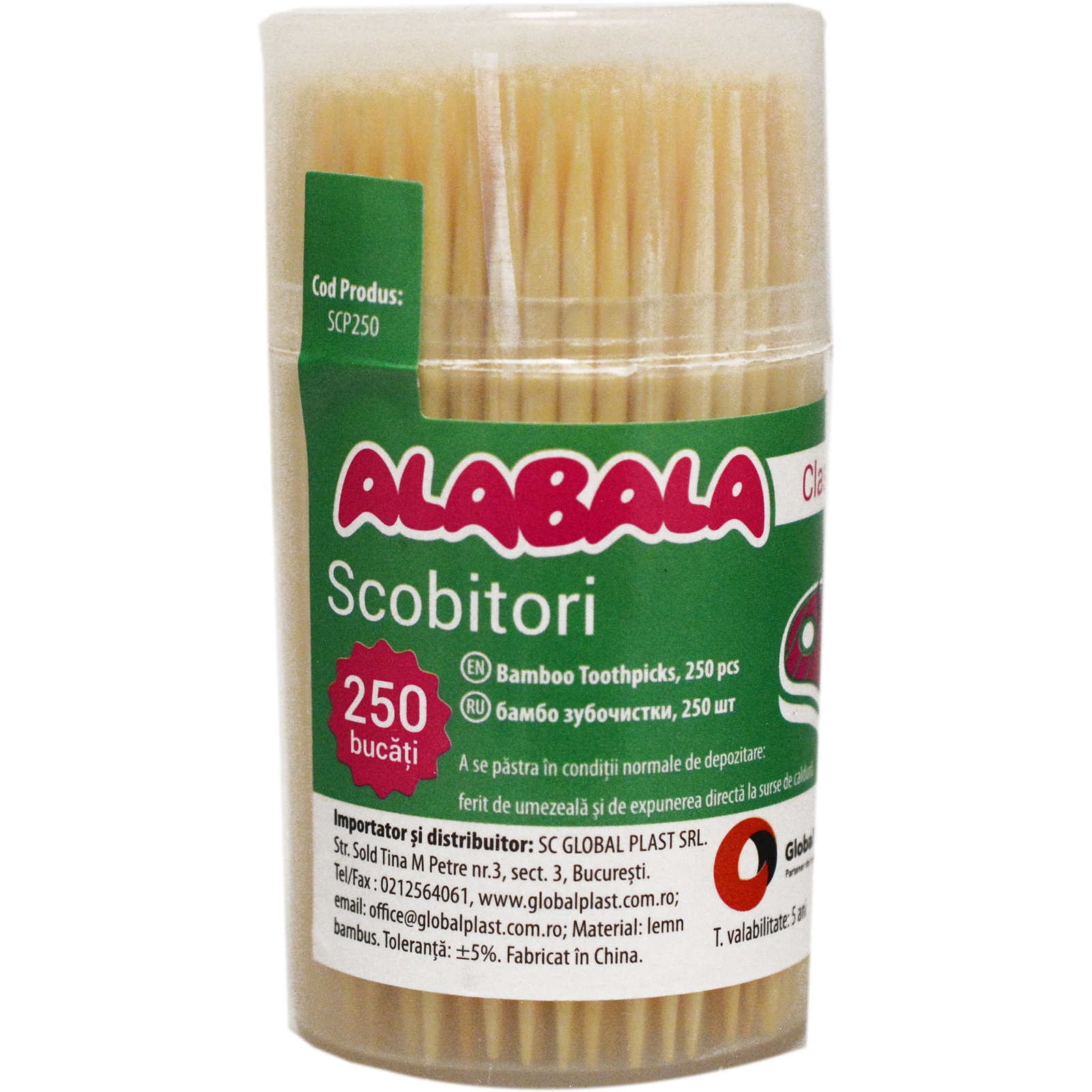 Alabala | Scobitori, 250 buc.i | Mega-image