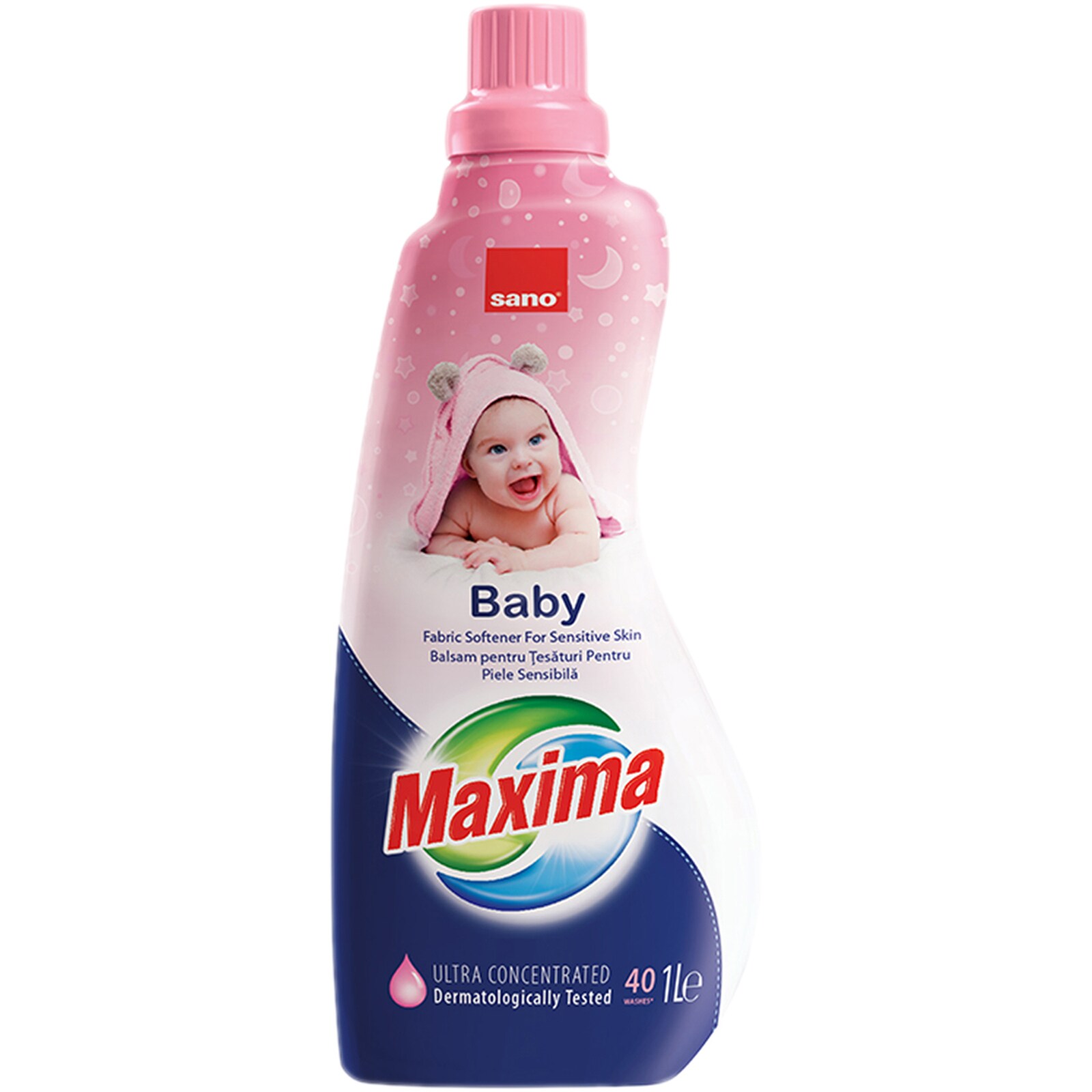 Sano | Maxima | Balsam de rufe Baby, 40 spalari 1L | Mega-image
