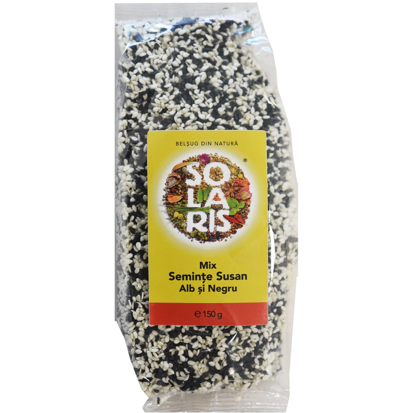 Solaris | Mix seminte susan alb si negru 150g | Mega-image